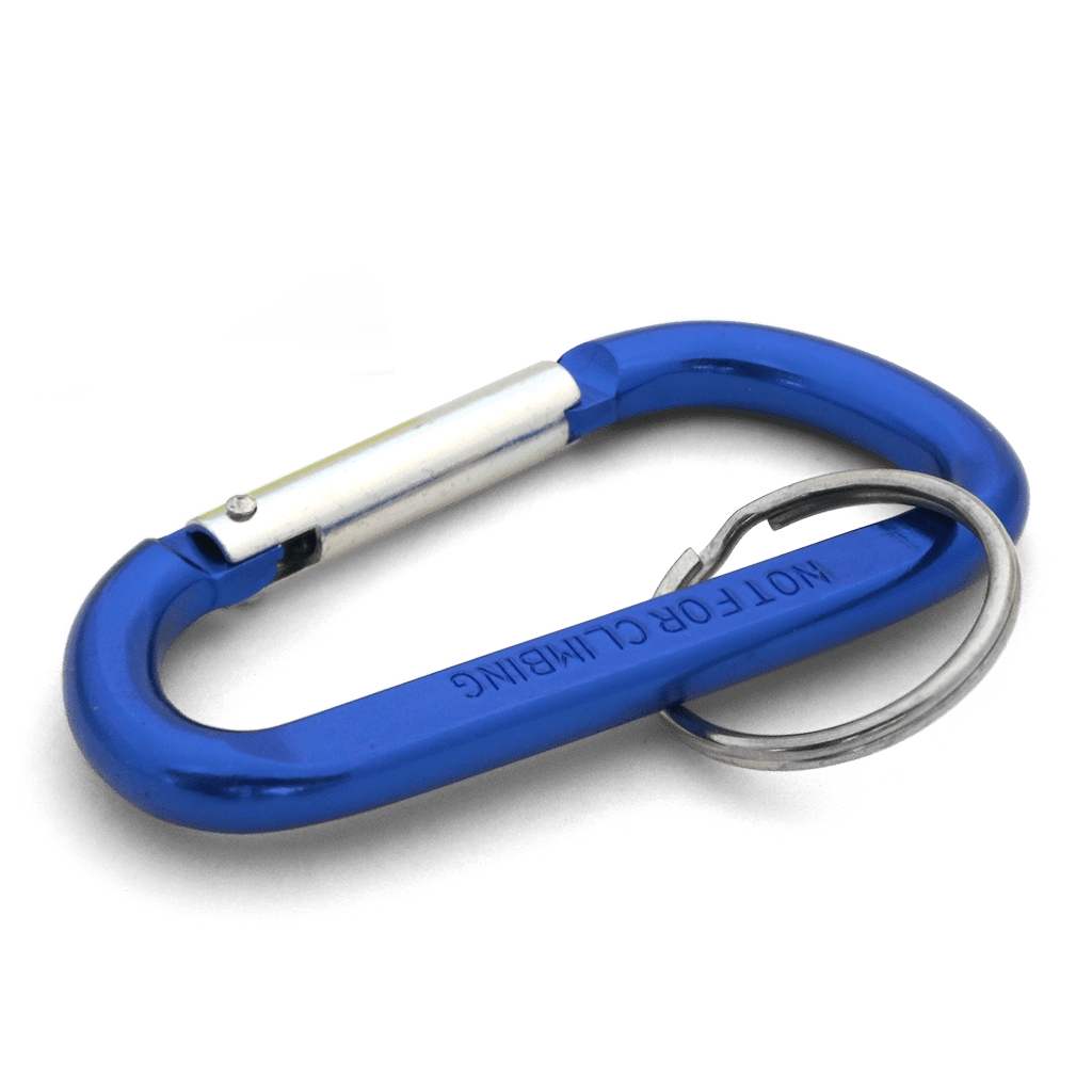Coghlan's Mini Carabiner 8mm Aluminum Key Ring Multi-Color Lightweight ...