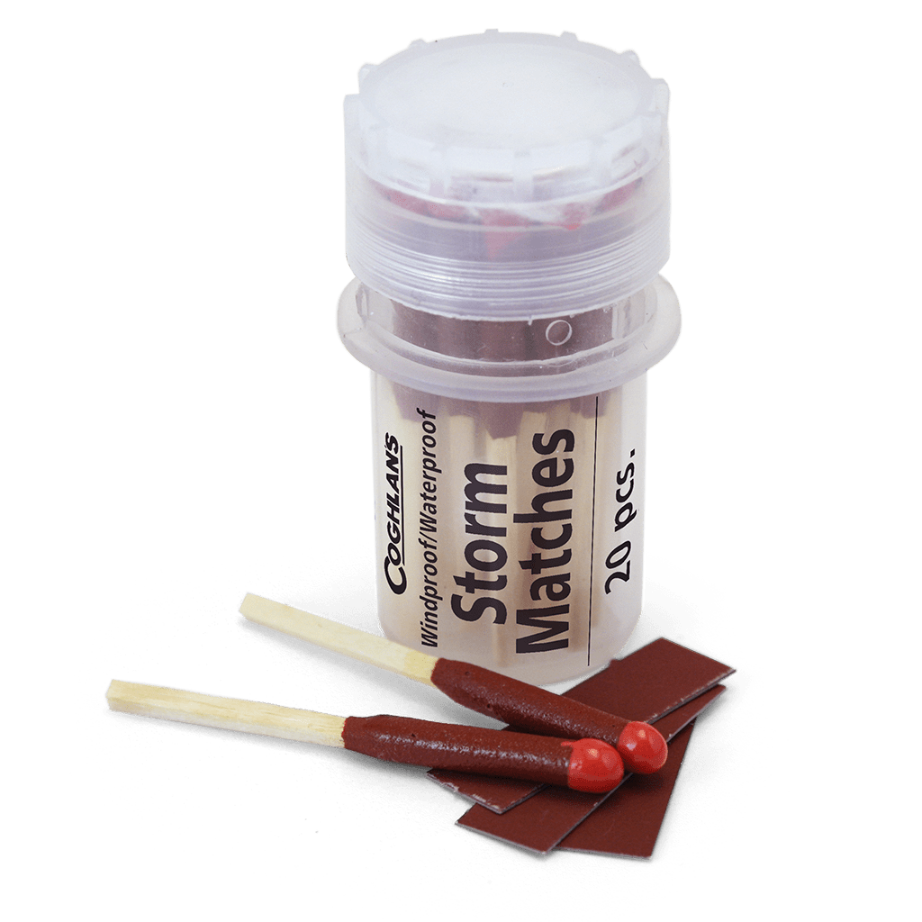 Coghlan's Windproof Waterproof Storm Matches (20 pcs) Emergency Dual ...