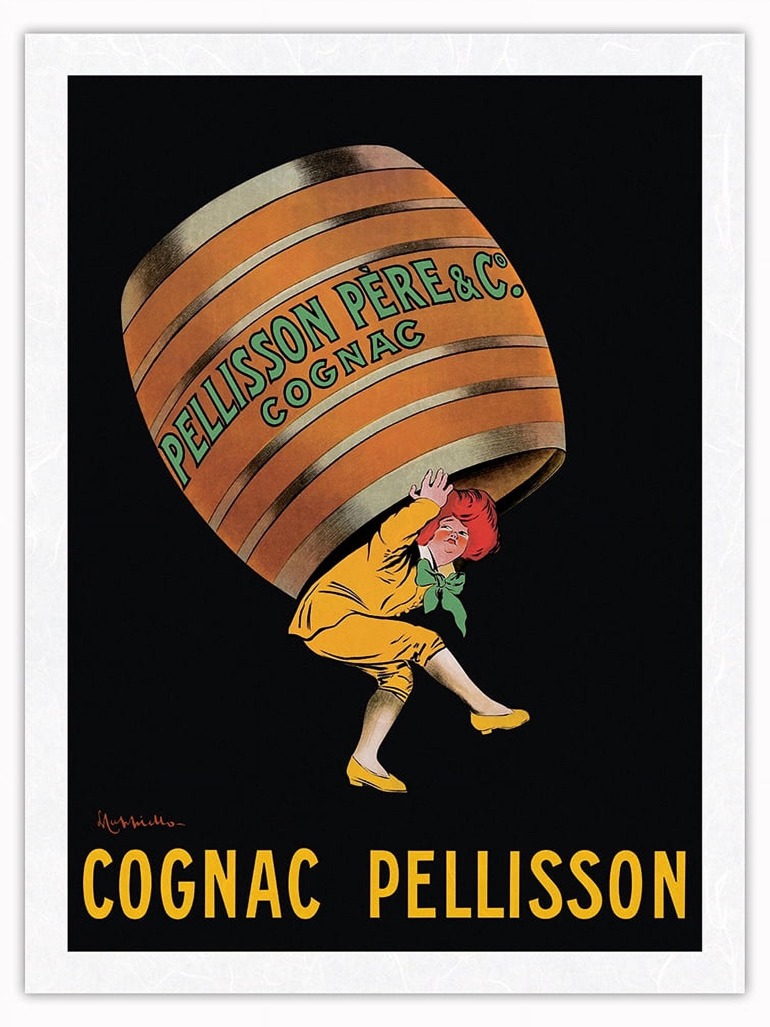 Cognac Brandy - Pellisson Père & Co. - Vintage France Advertising ...