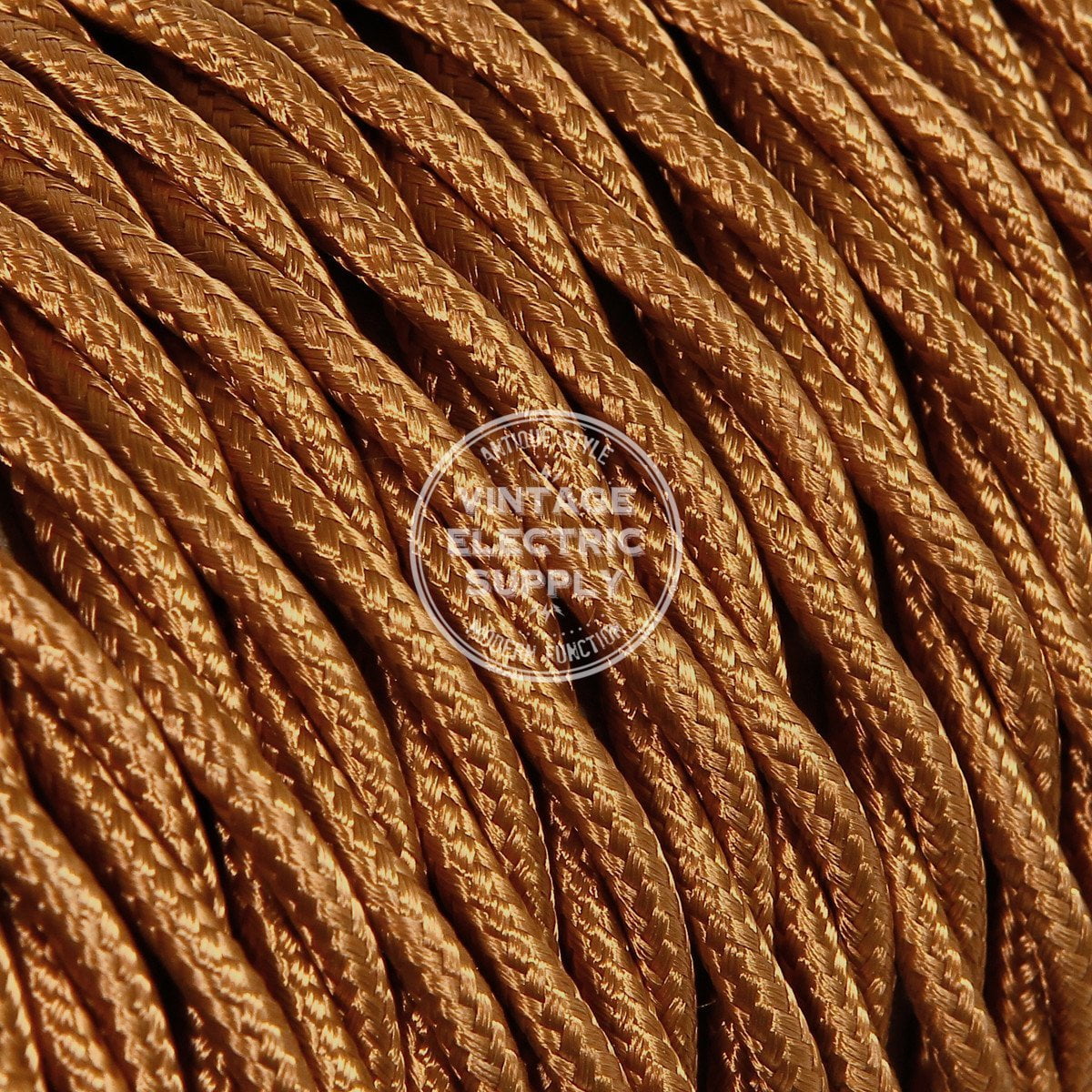 Cognac Rayon Twisted Electric Cable - Walmart.com