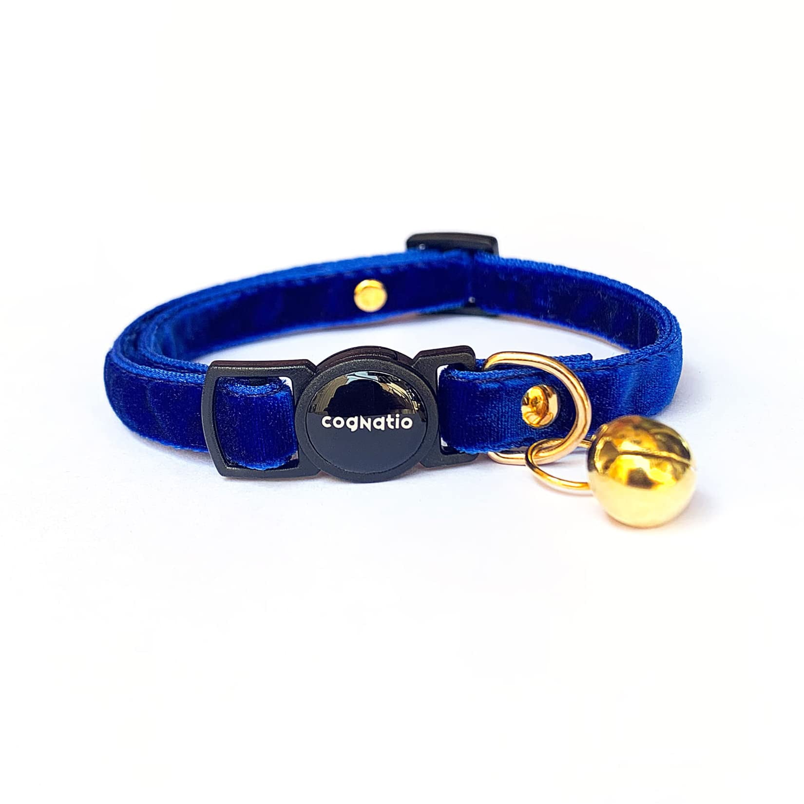 Cognatio Safety Quick Release Cat Collars,Double Velvet with Bell ...