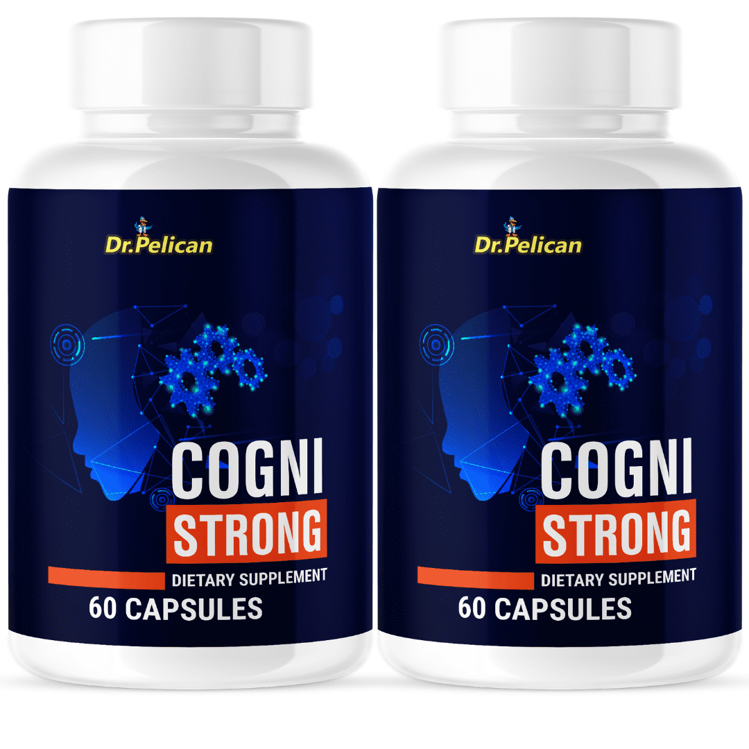Cogni Strong- Brain Support- 2 Bottles- 120 Capsules - Walmart.com