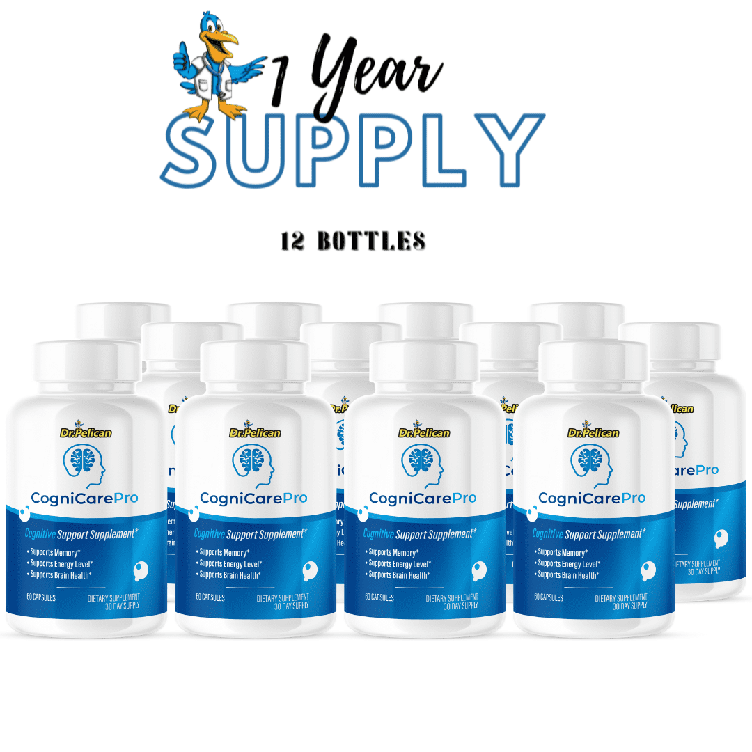 CogniCare Pro- Brain Support- 12 Bottles- 720 Capsules - Walmart.com