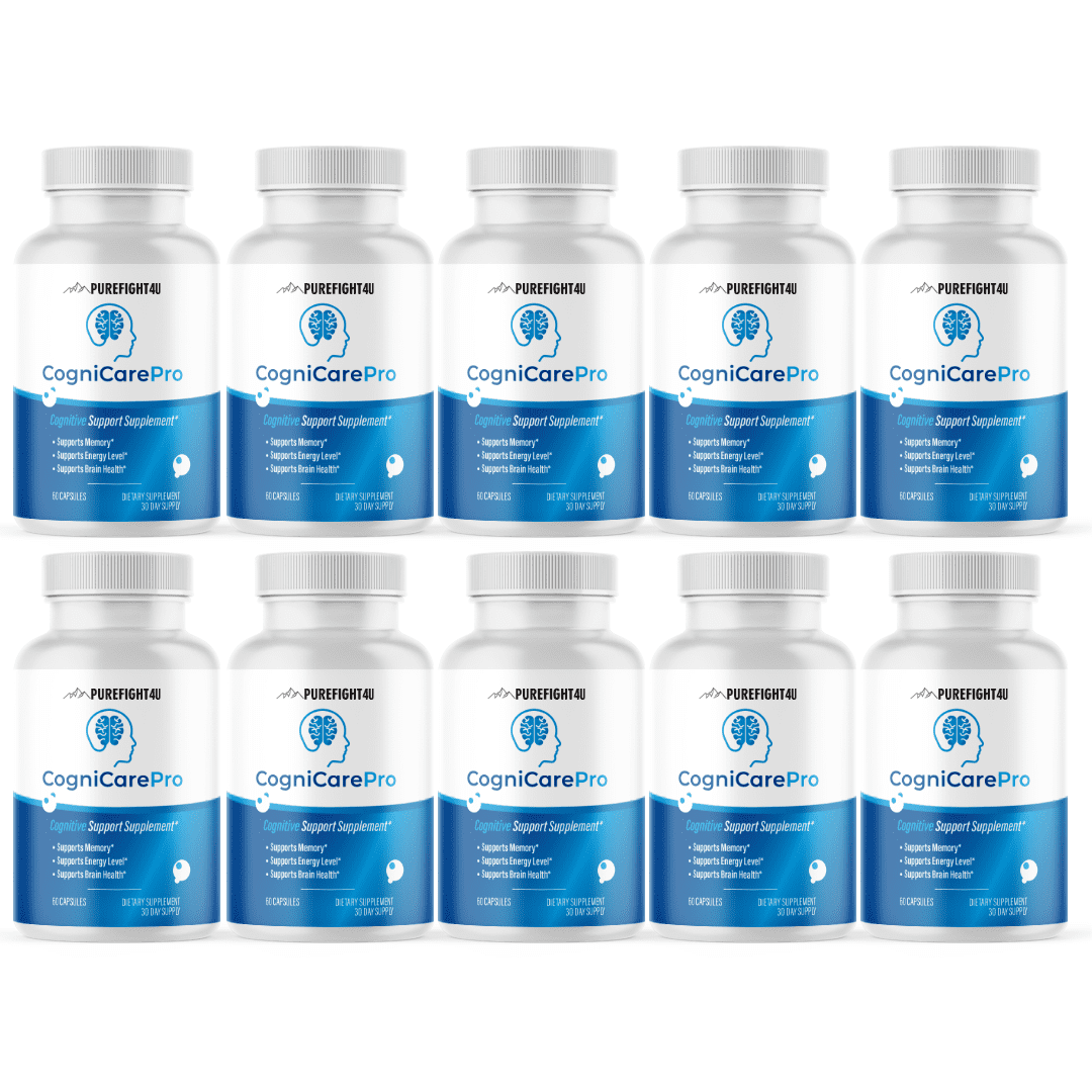 CogniCarePro Cognitive Support for Memory, Brain Health Capsules 10 ...