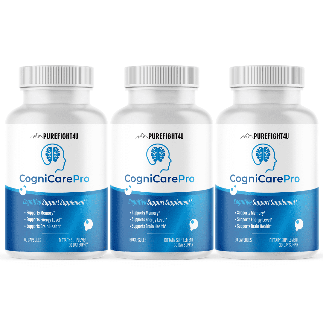 CogniCarePro Cognitive Support for Memory, Brain Health Capsules 3 ...