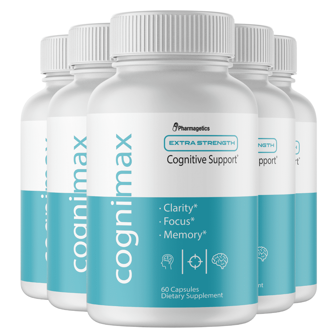 CogniMax Cognitive Support 5 Bottles - 300 Capsules - Walmart.com
