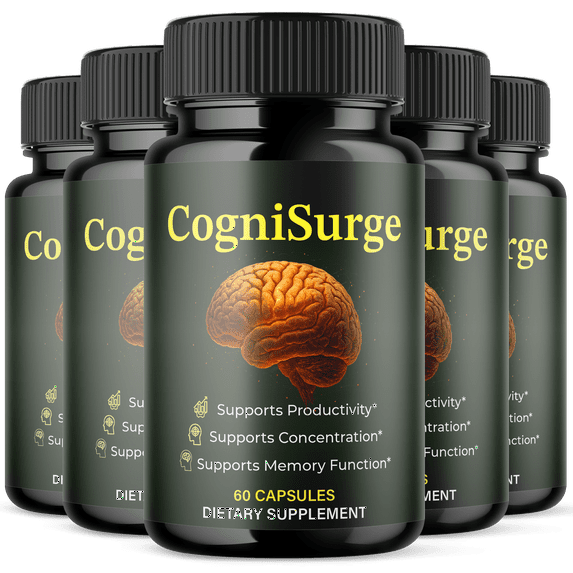 CogniSurge Advanced Formula Brain Support Pills Maximum Strength ...