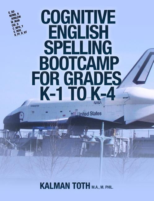 Cognitive English Spelling Bootcamp for Grades K-1 to K-4 - Walmart.com