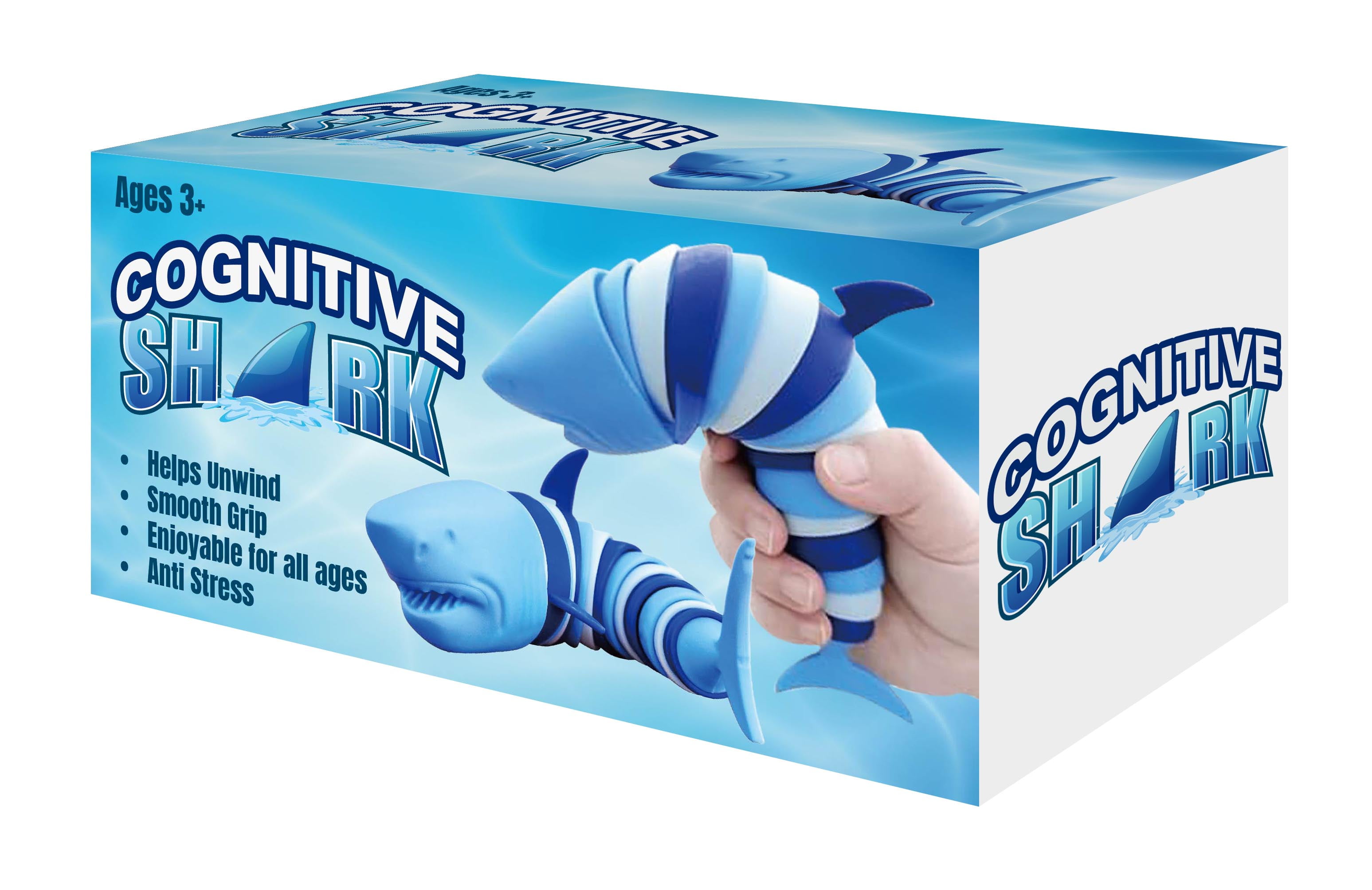 Cognitive Fidget Shark, Sensory Fidget Toy for Kids, Age 3+ - Walmart.com