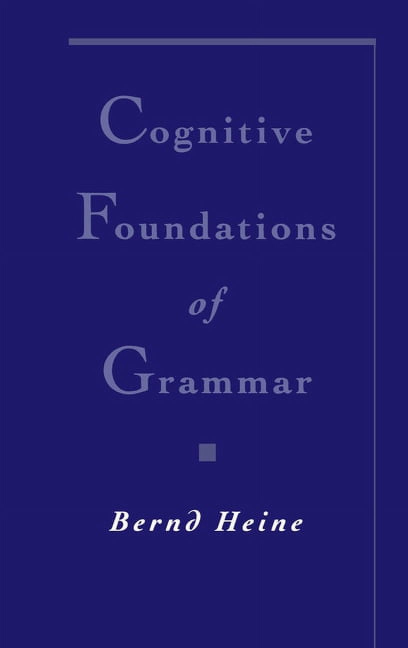 Cognitive Foundations of Grammar, (Hardcover) - Walmart Business Supplies