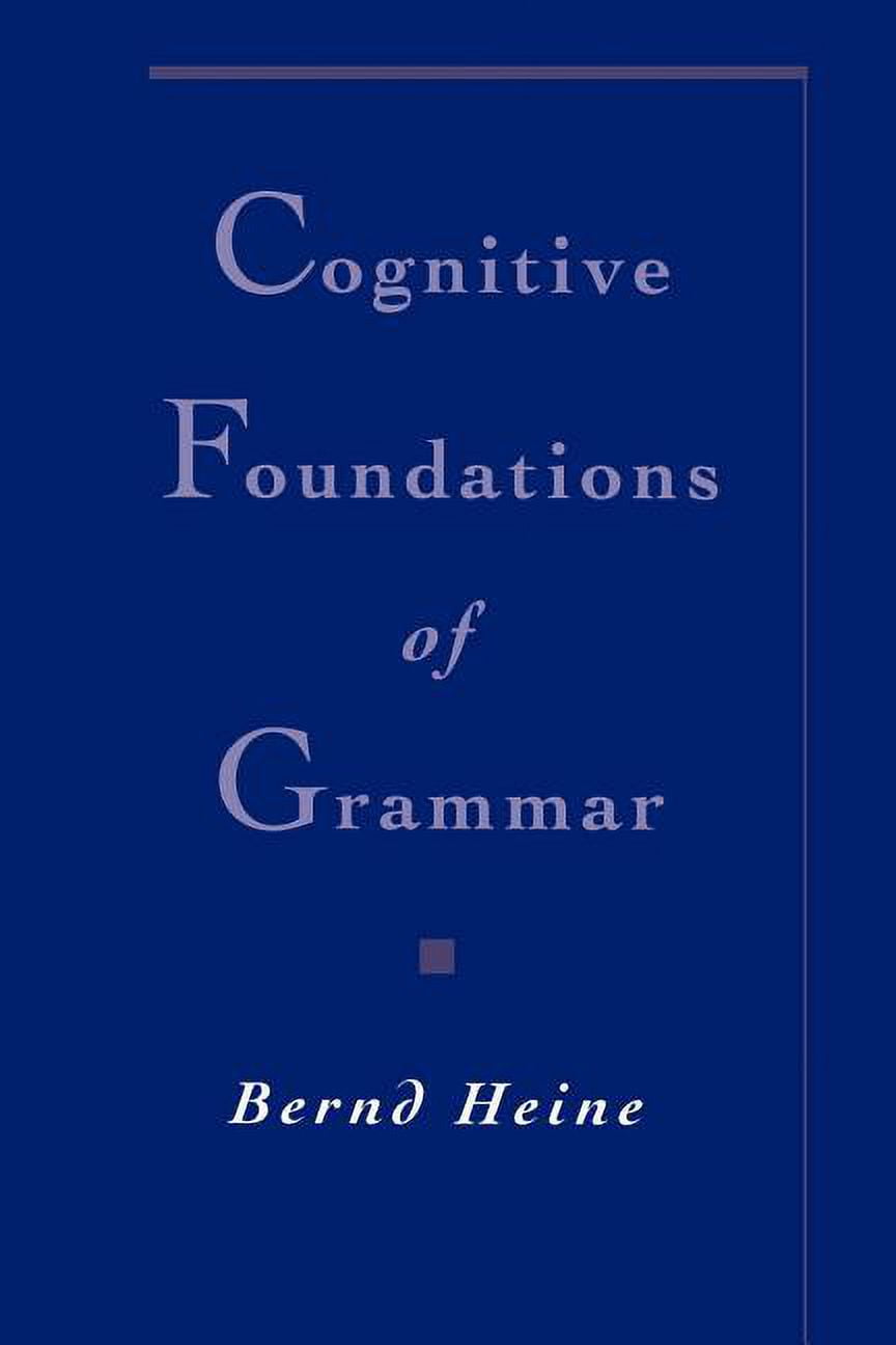 Cognitive Foundations of Grammar, (Paperback) - Walmart Business Supplies