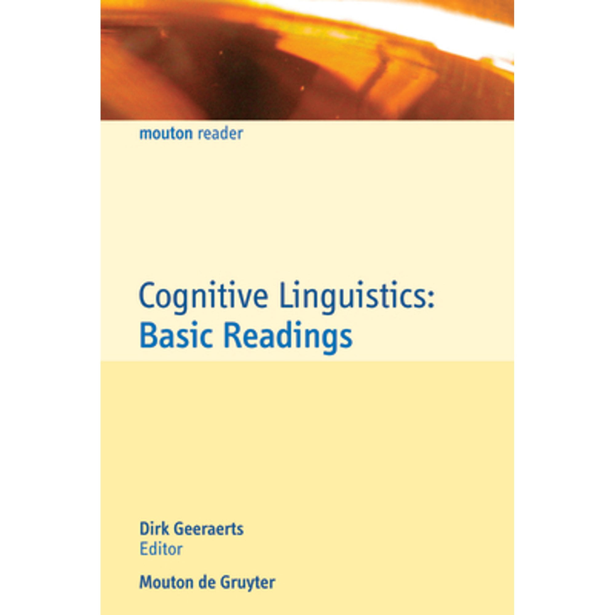 Pre-Owned Cognitive Linguistics: Basic Readings (Paperback) 3110190850 9783110190854 - Walmart.com