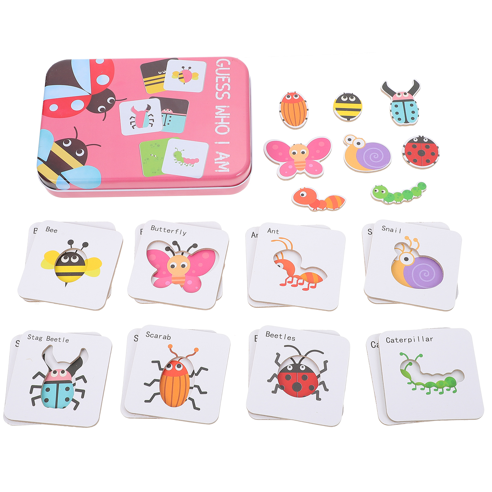 Cognitive Matching Puzzle Interactive Toys Letter Learning Game Images ...