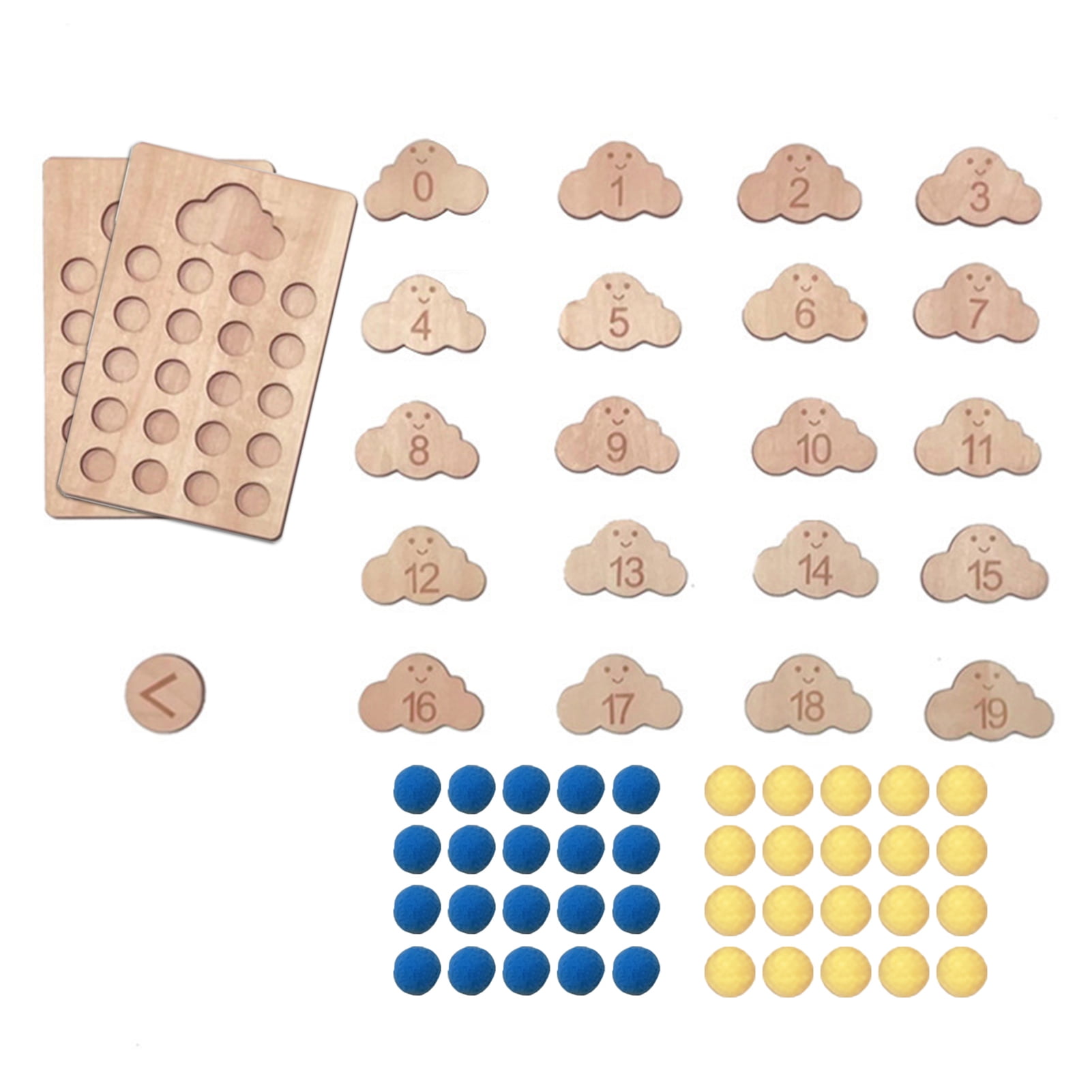 Cognitive Matching Puzzles - 1 Set of Toys for Intellectual Development ...