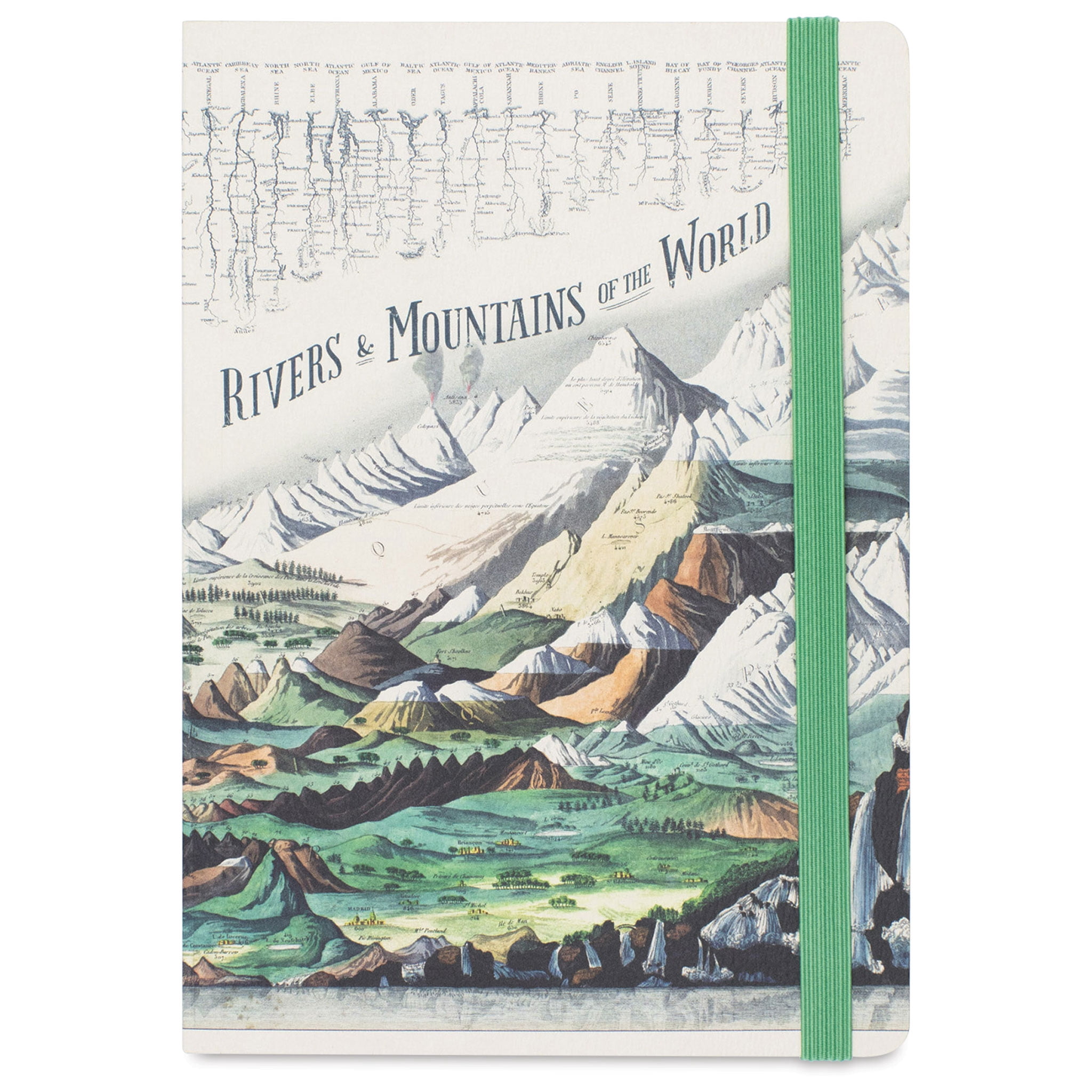Cognitive Surplus Analysis Softcover Notebook - Rivers and Mountains ...