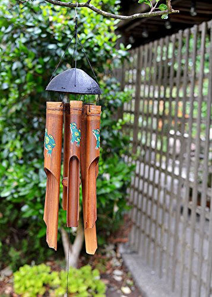 Cohasset 140 Small Antique Frog Wind Chime - Walmart.com