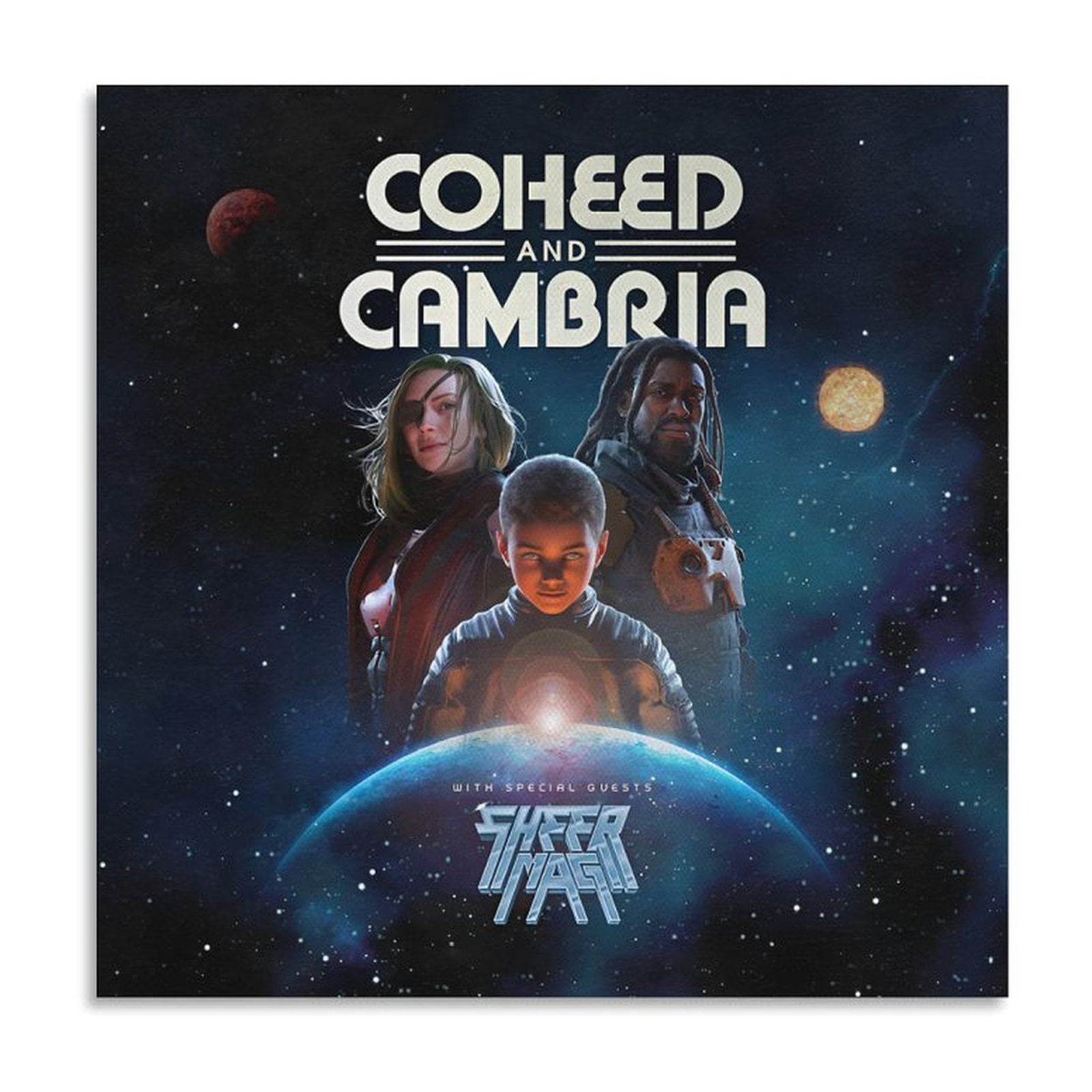 Coheed And Cambria (2)Poster A Female Singer Wall Art Poster Scroll ...