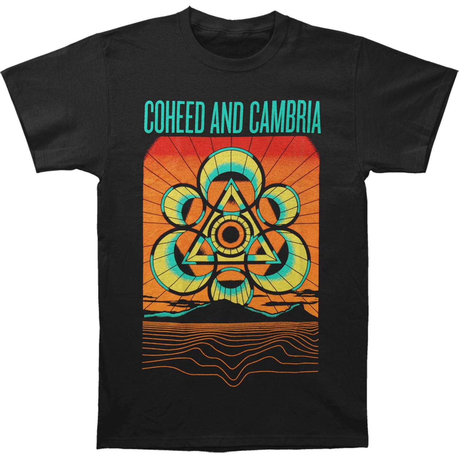 Men's Coheed And Cambria Desert Dimension Tee (Black) T-shirt Large ...