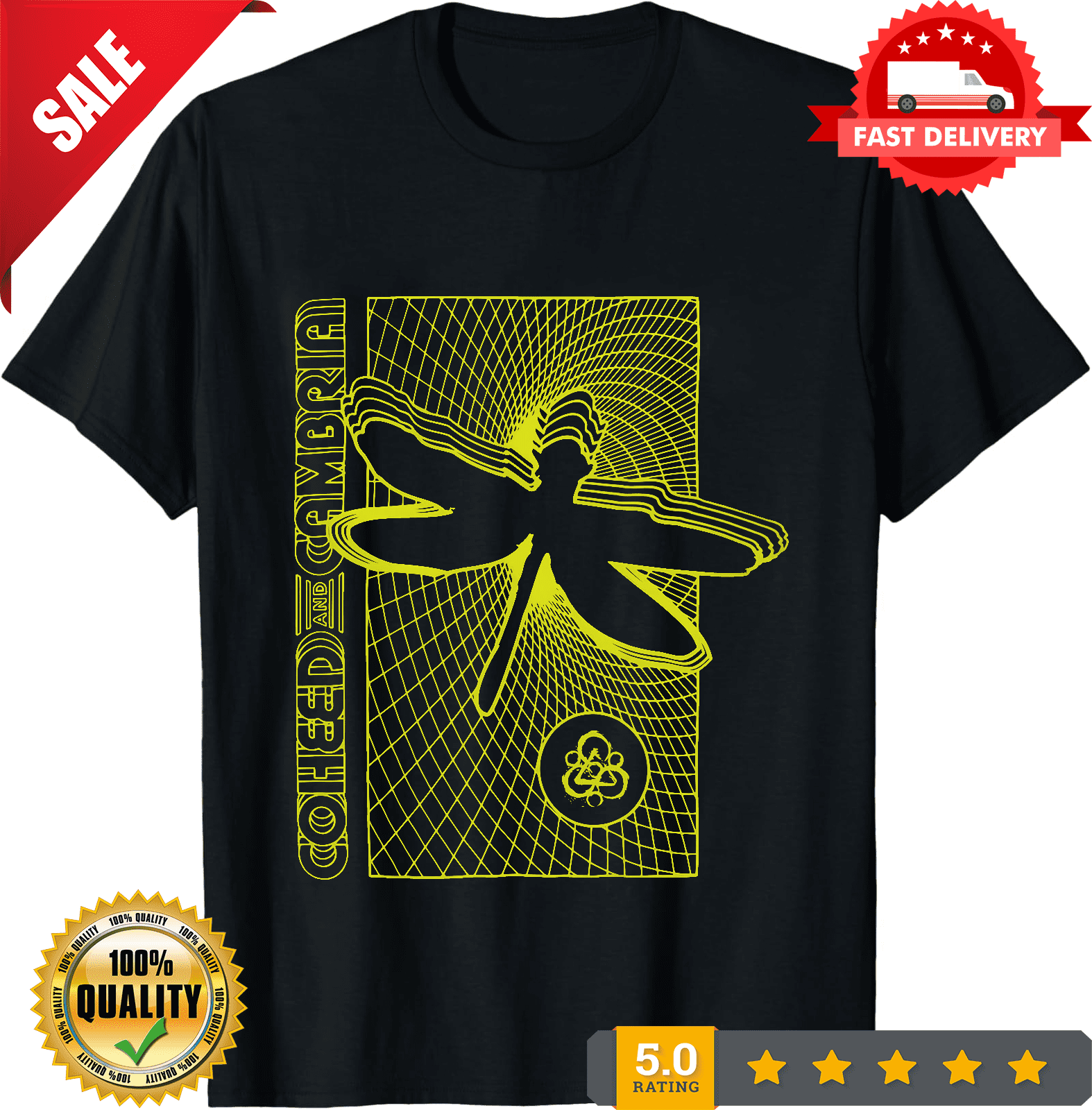 Coheed and Cambria Band Shirt Black All Size Unisex Gift Fan HE236 ...