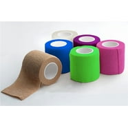 3M Coban Medical Adhesive Elastic Wrapping Stretch Bandage, 4 Inch x 5 ...