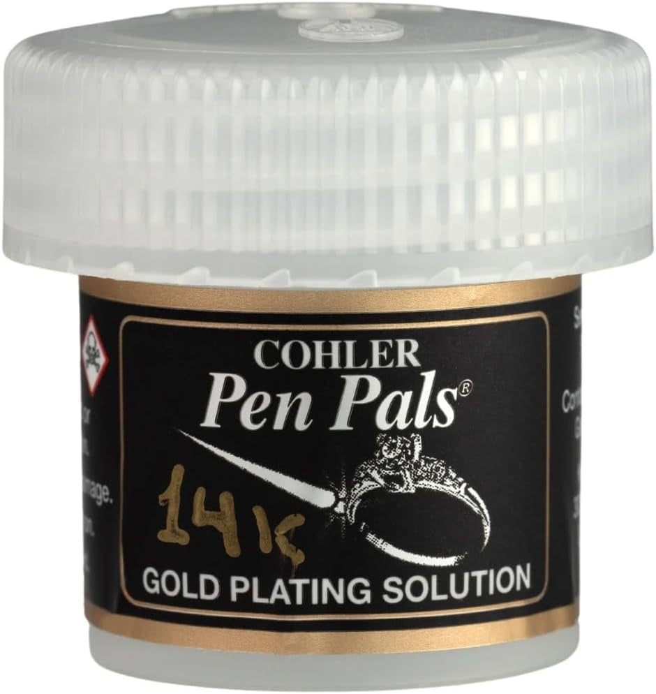 Cohler 14k Gold Pen Plating Solution 1oz. by Krohn Industries - Walmart.com
