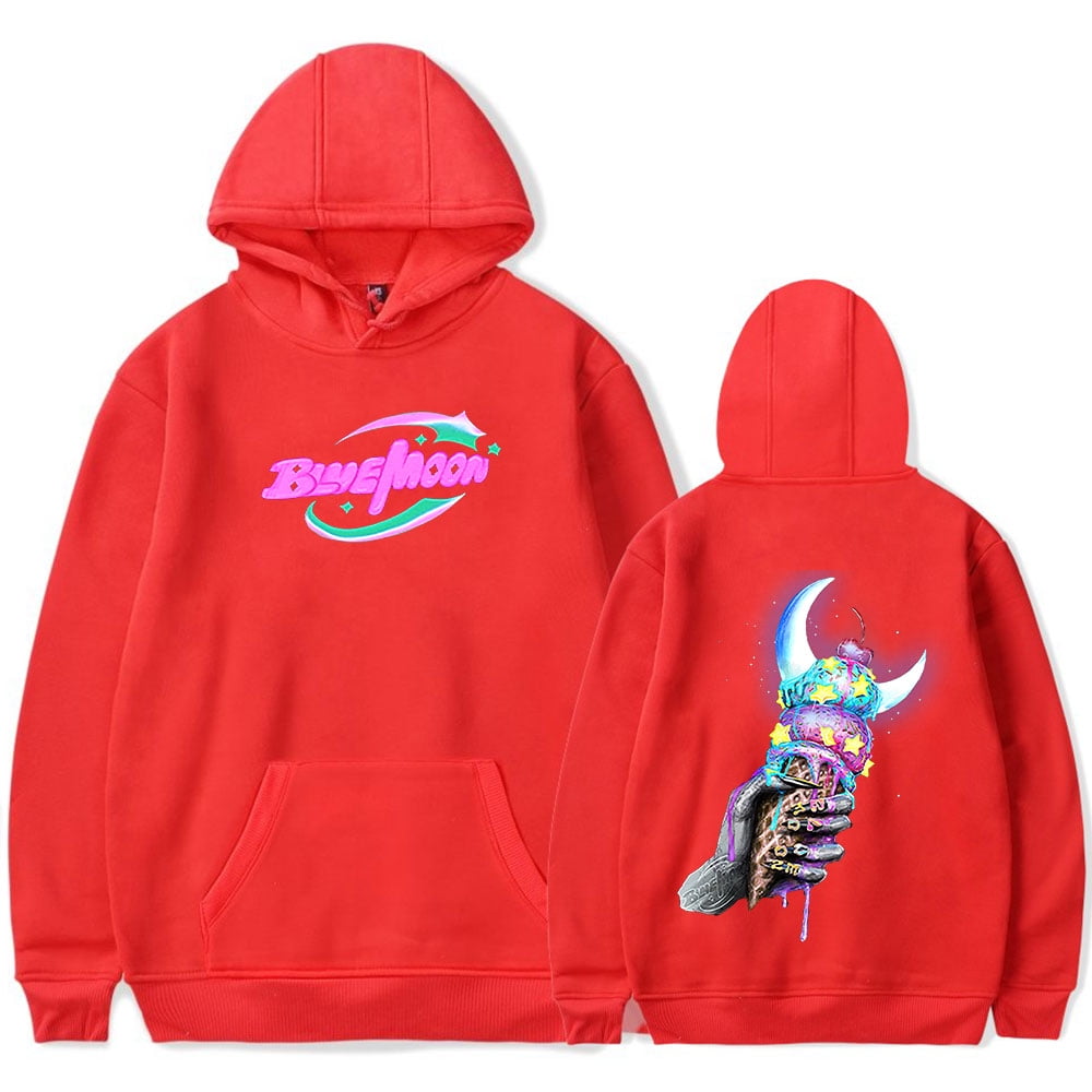 Coi Leray Blue Moon Merch Hoodies Winter Men/Women Hooded Sweatshirt ...