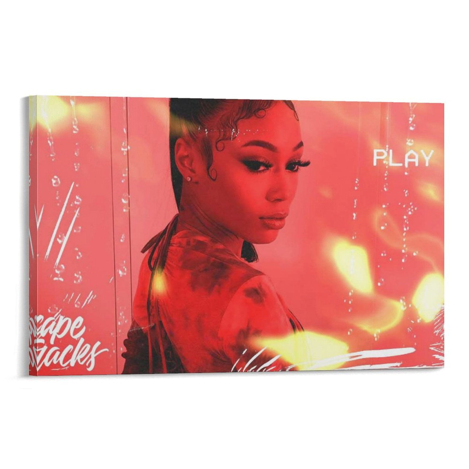 Coi Leray Rap Singer Canvas Photo Poster (11) Posters Art Print Wall ...