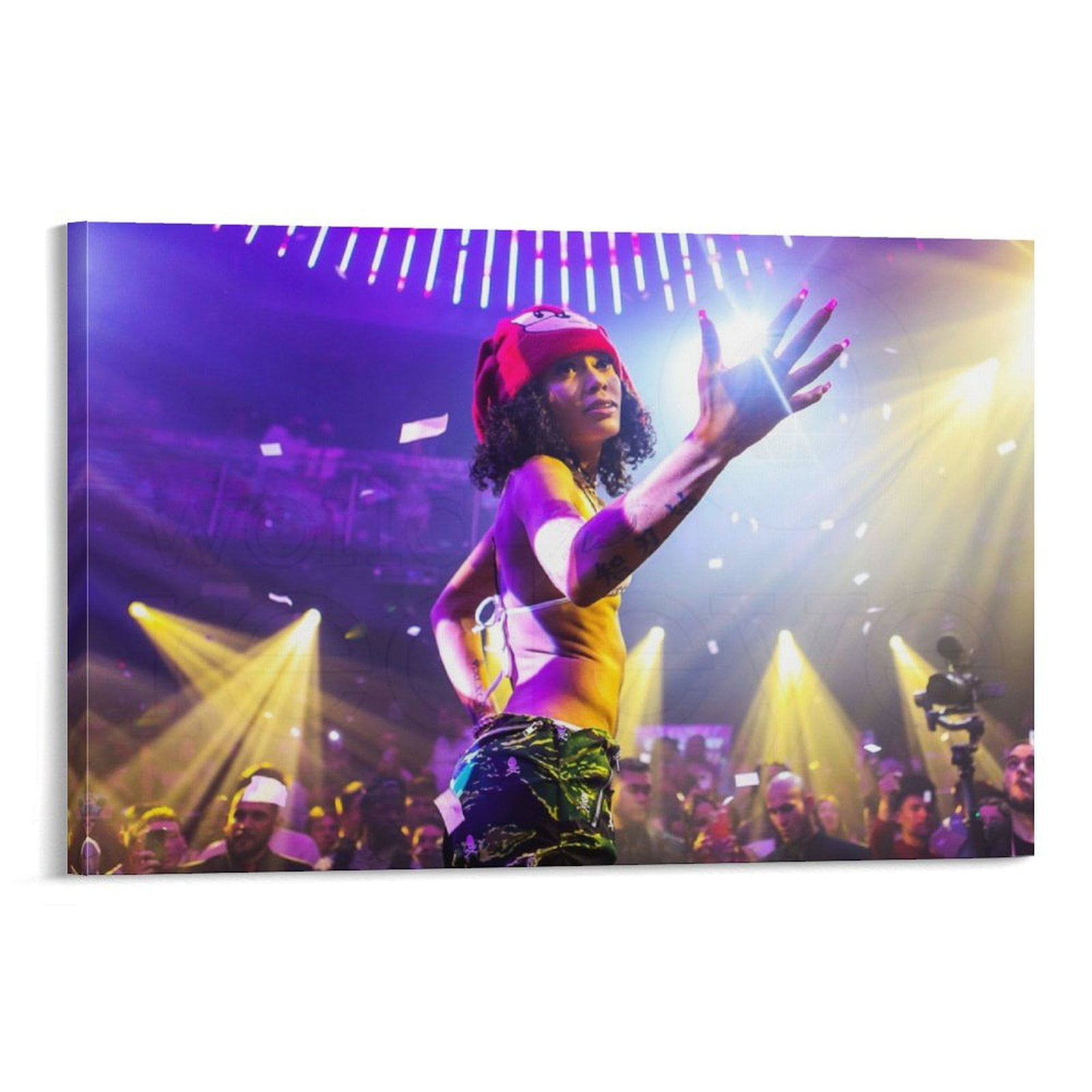 Coi Leray Rap Singer Poster (1) Canvas Poster Wall Art Picture Prints ...