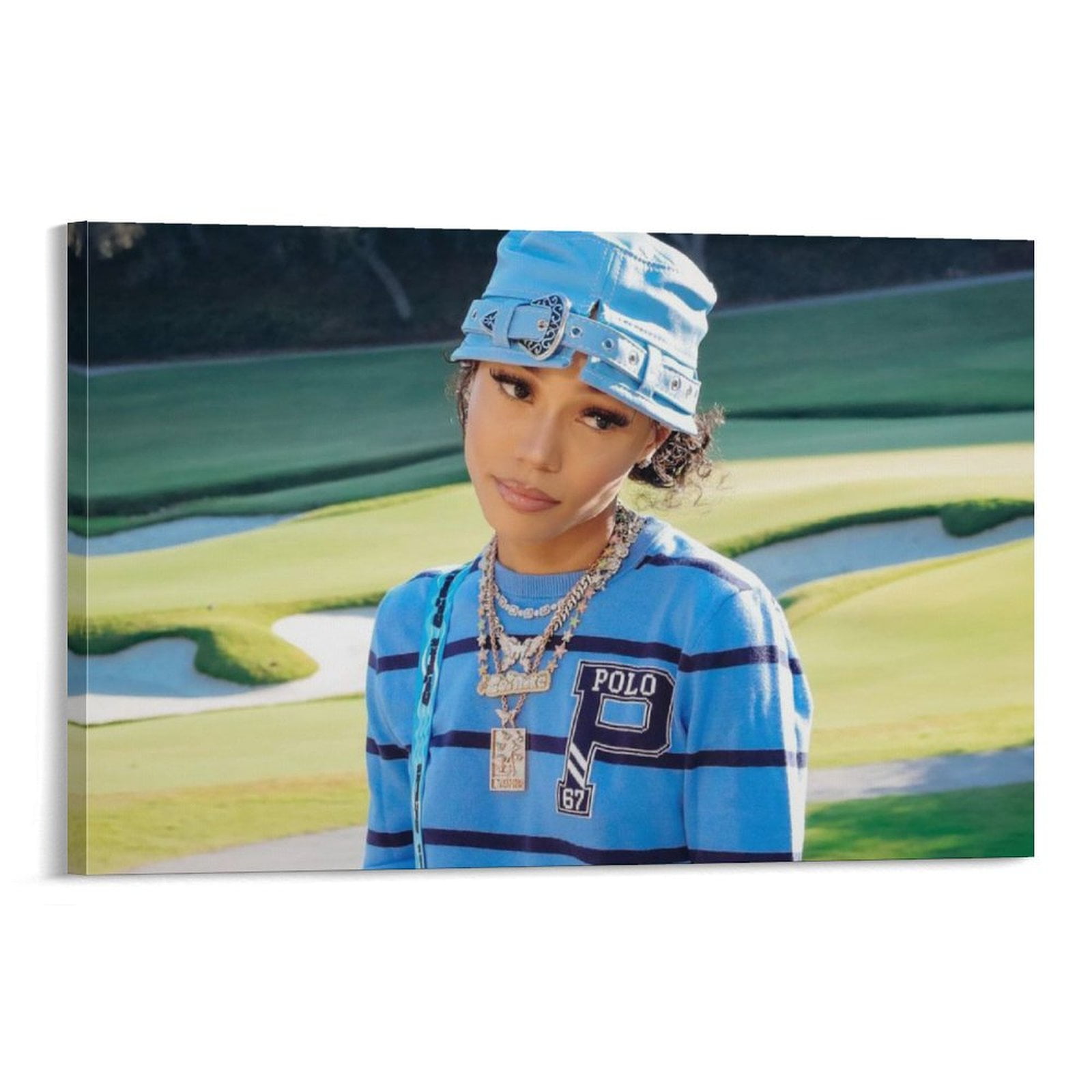 Coi Leray Rap Singer Poster (12) Gifts Canvas Painting Poster Wall Art ...