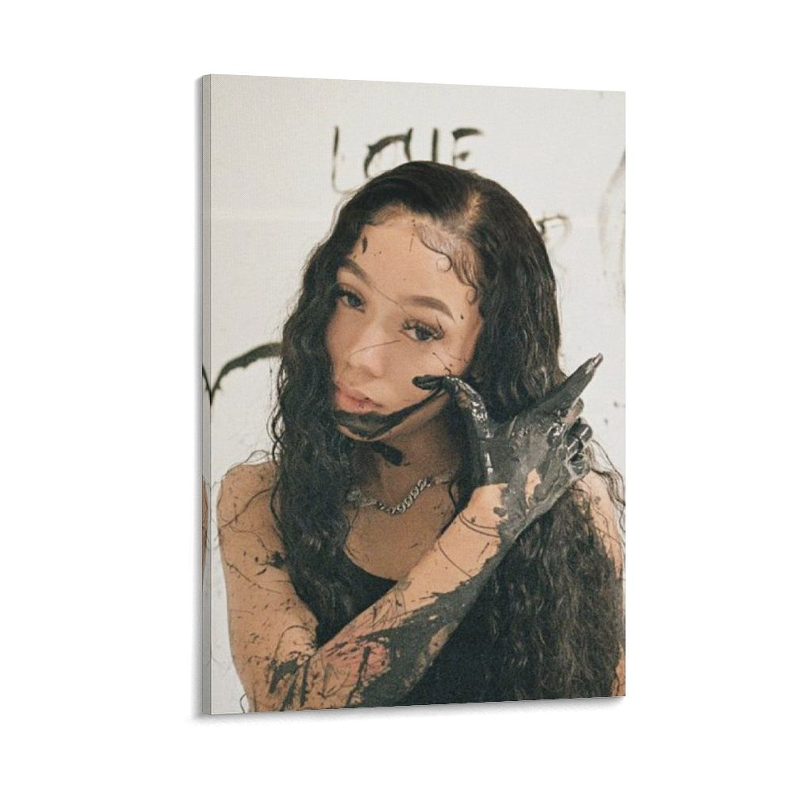 Coi Leray Rap Singer Poster (14) Poster Decorative Painting Canvas Wall ...