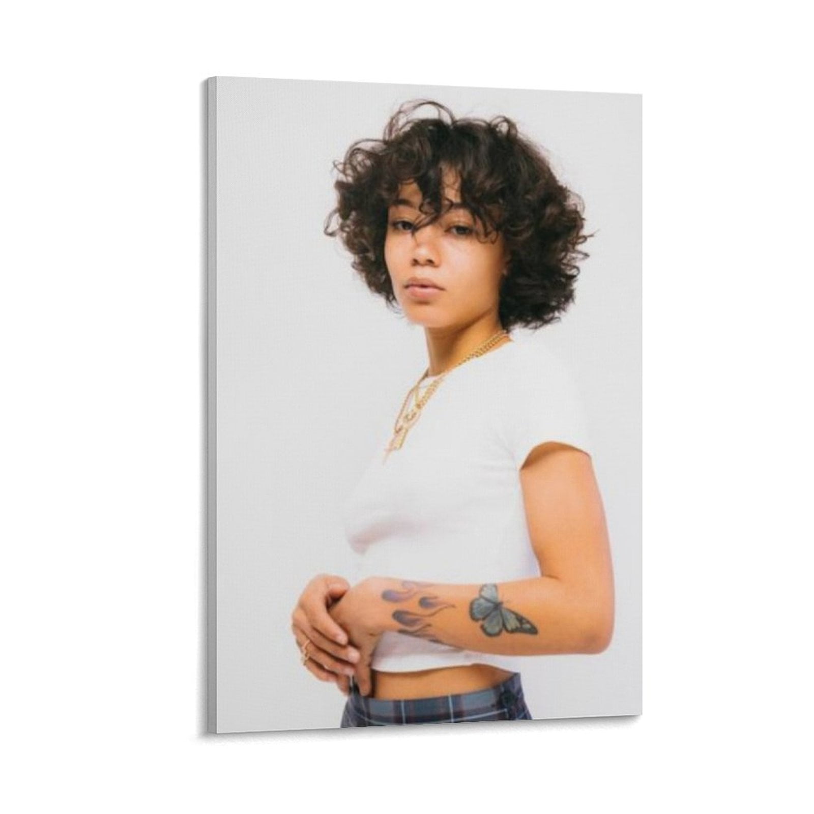 Coi Leray Rap Singer Poster (2) Canvas Wall Art Poster Decorative ...