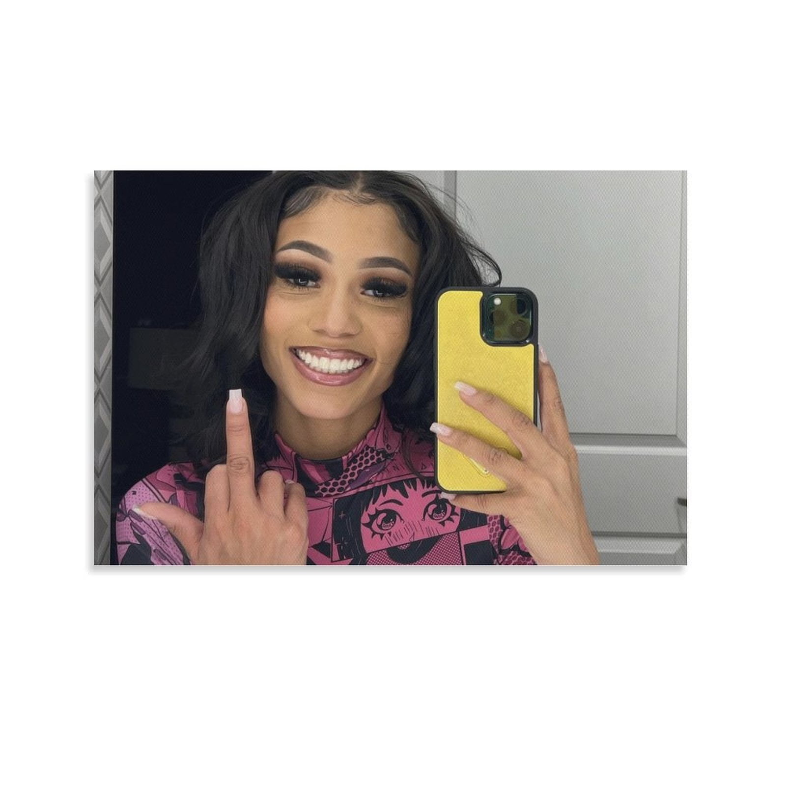 Coi Leray Rap Singer Poster (23) Canvas Art Poster and Wall Art Picture ...