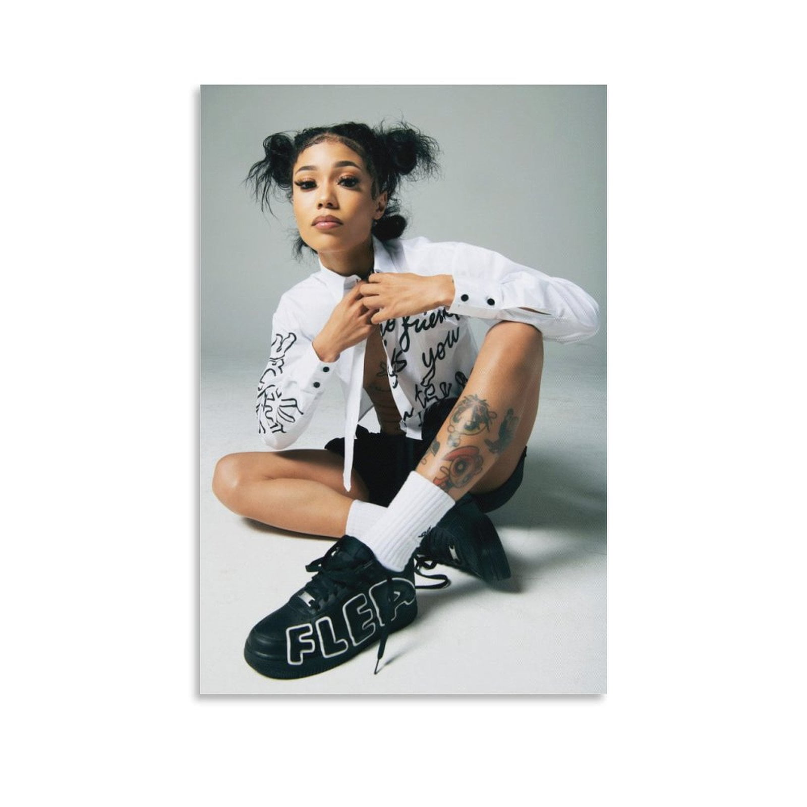 Coi Leray Rap Singer Poster (28) Art Poster Canvas Painting Decor Wall ...