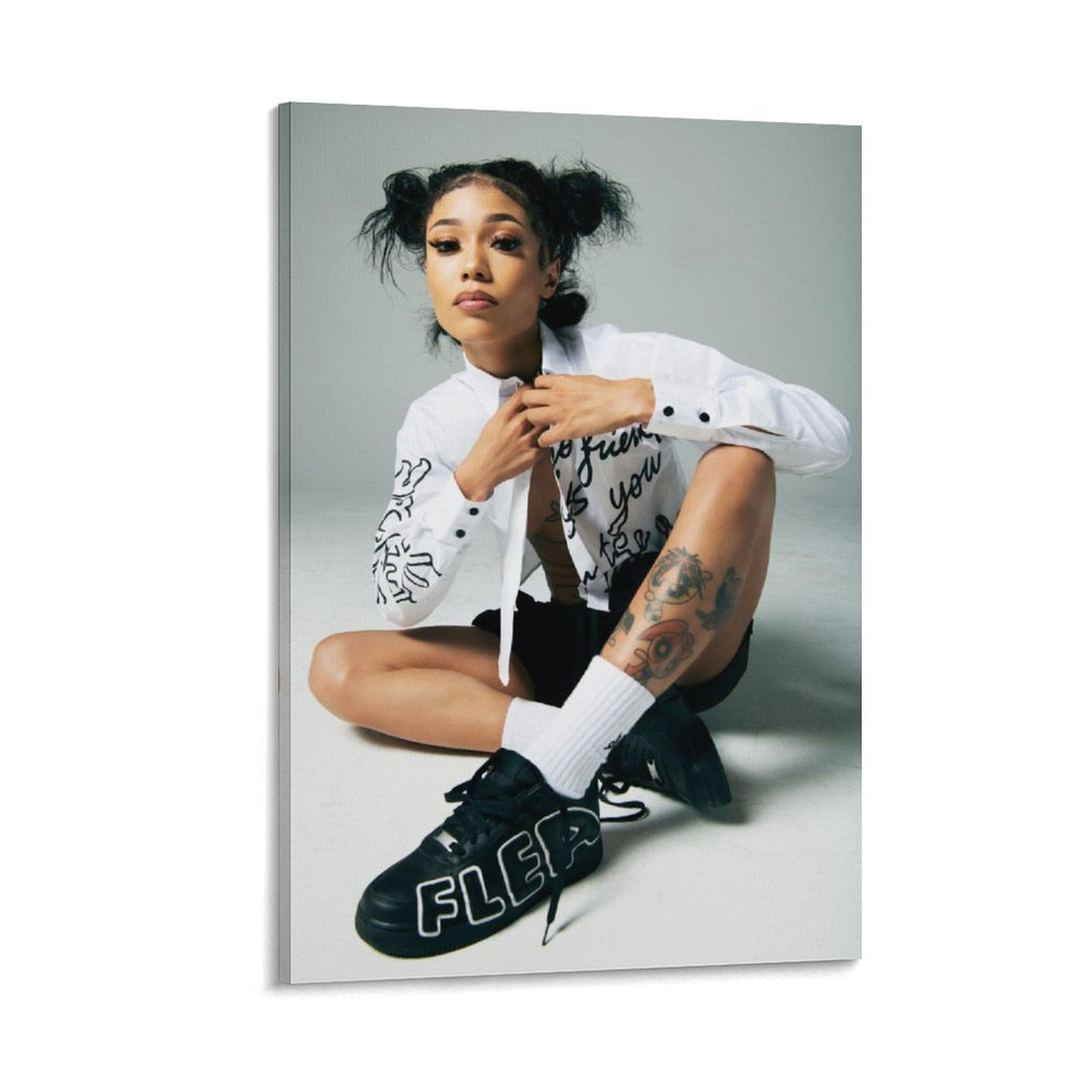 Coi Leray Rap Singer Poster (28) Canvas Art Poster and Wall Art Picture ...