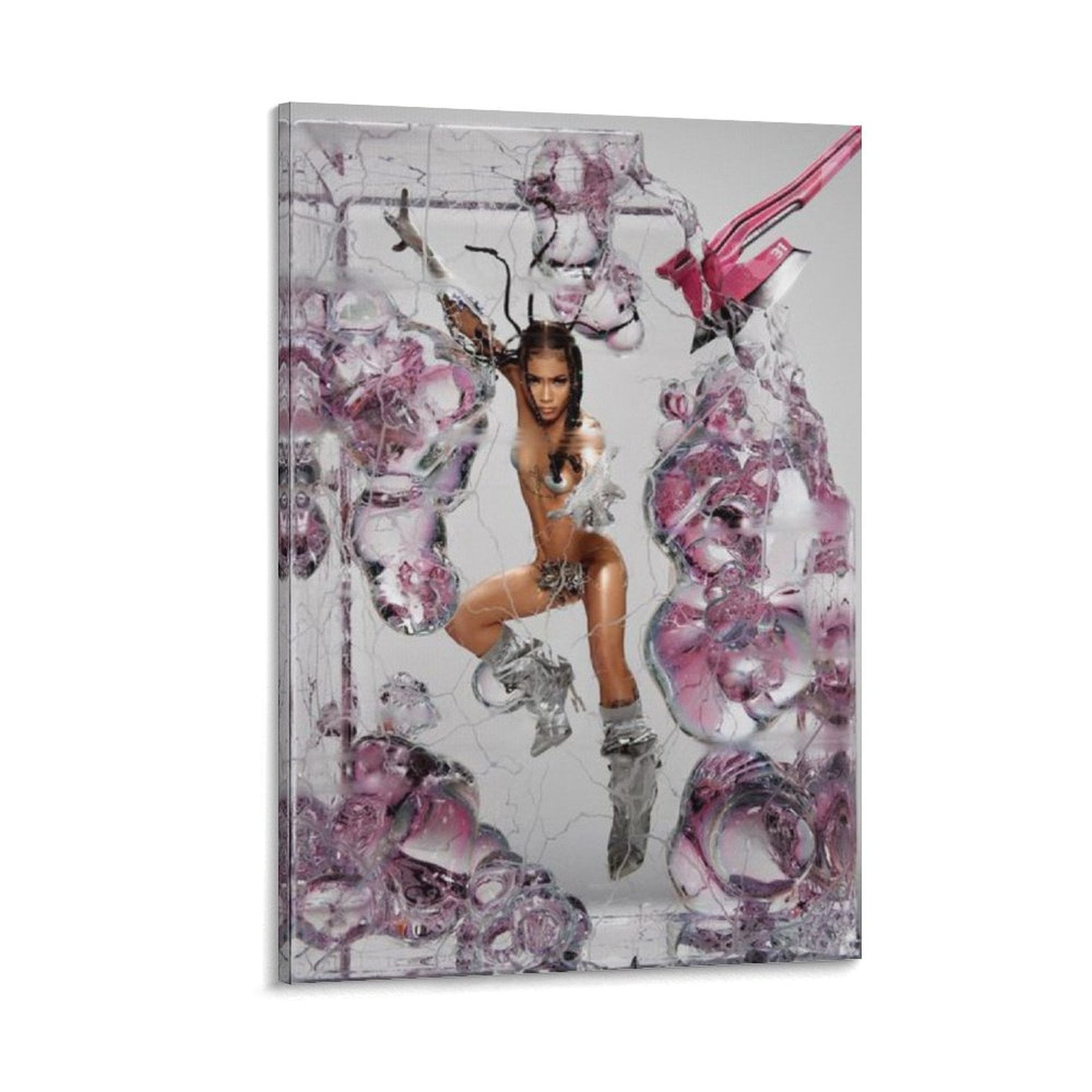 Coi Leray Rap Singer Poster (4) Canvas Wall Art Poster Decorative ...