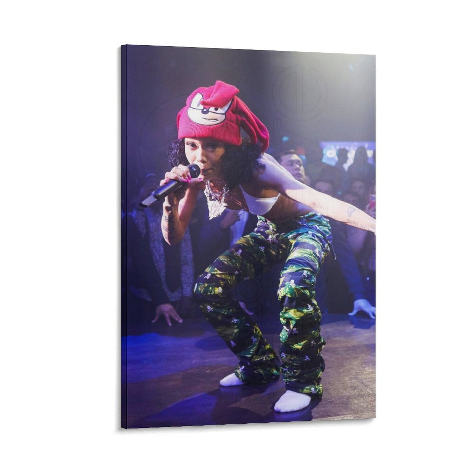 Coi Leray Rap Singer Poster (9) Posters Wall Art Painting Canvas Gift ...