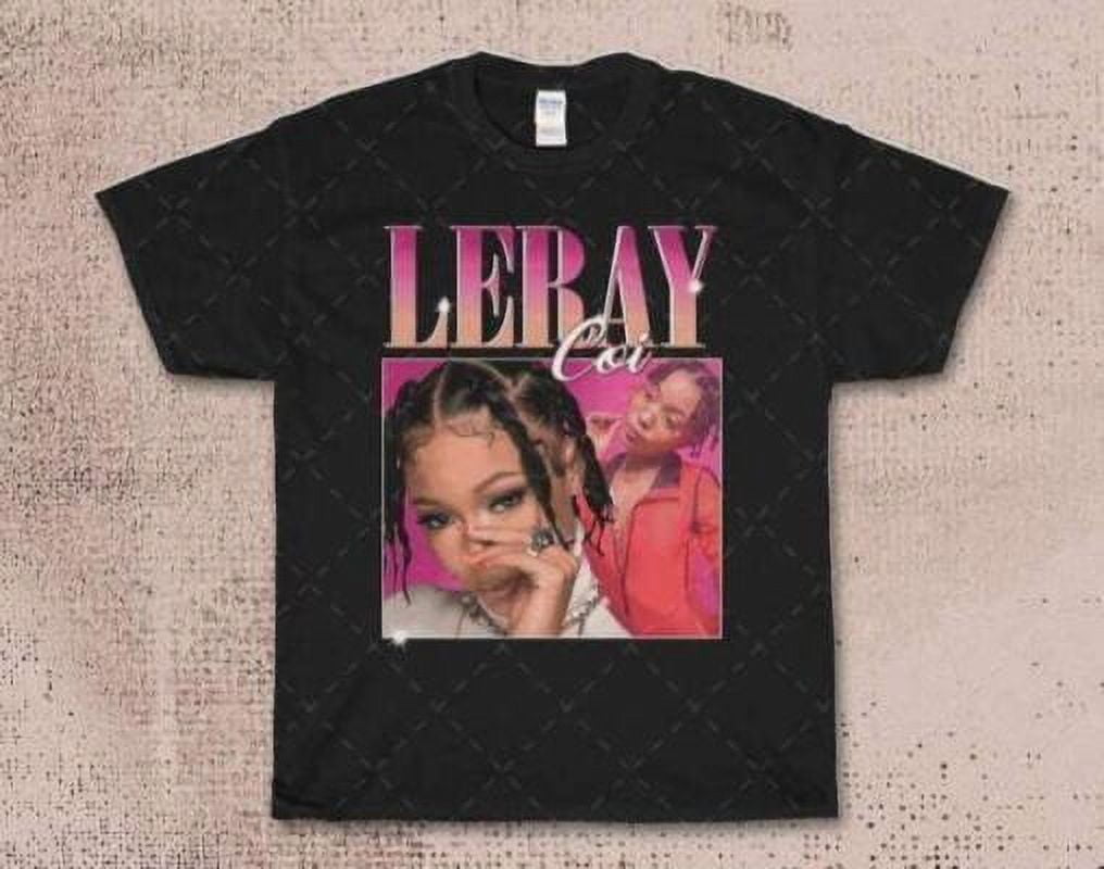 Coi Leray Rapper T-shirt Merch Rap Music - Walmart.com
