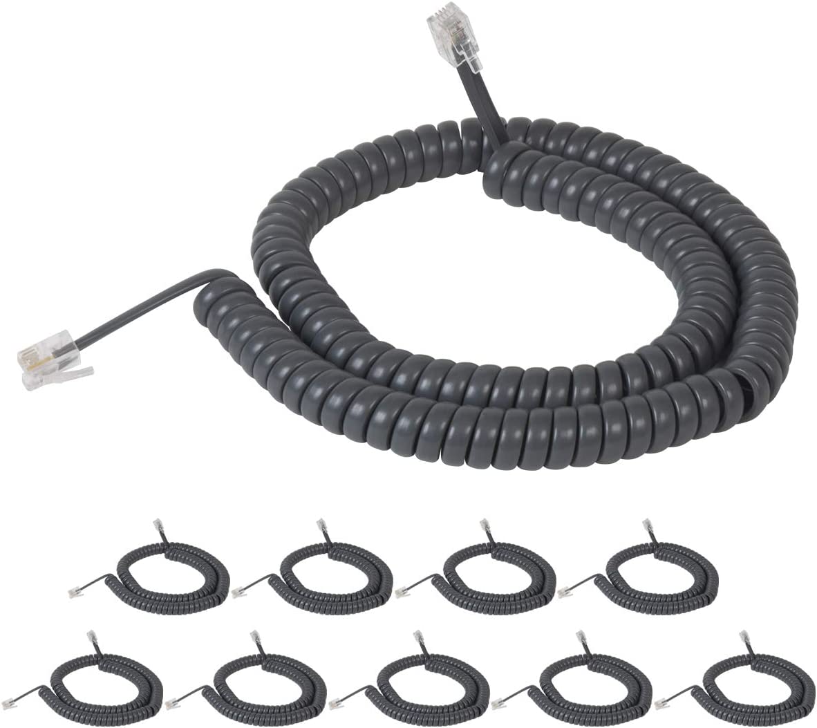 Coi Telephone Handset Cord for Use with PBX Phone Systems, VoIP ...