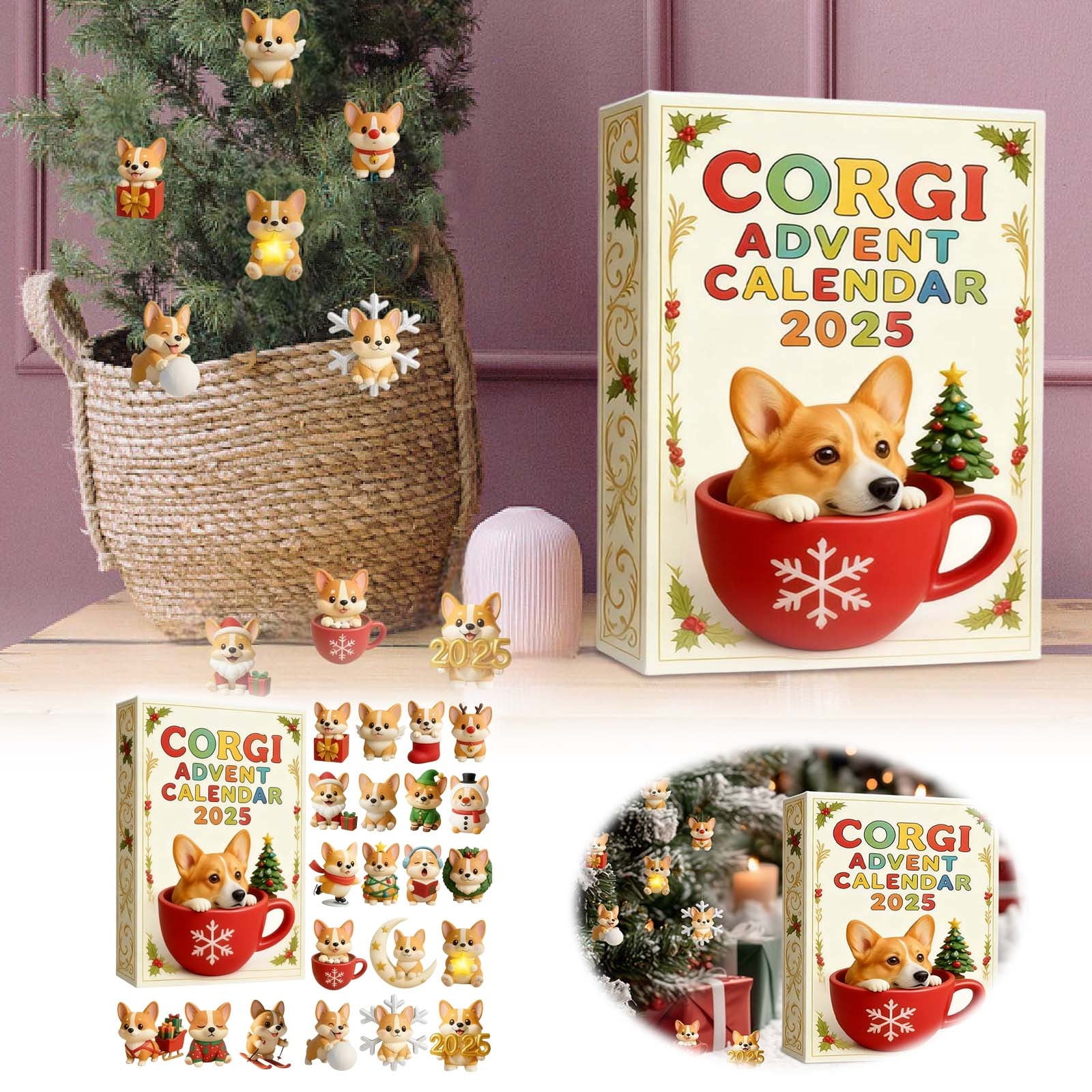 Coigi Advent Calendar 2025 24 Days Countdown Set With Cor gi Themed ...