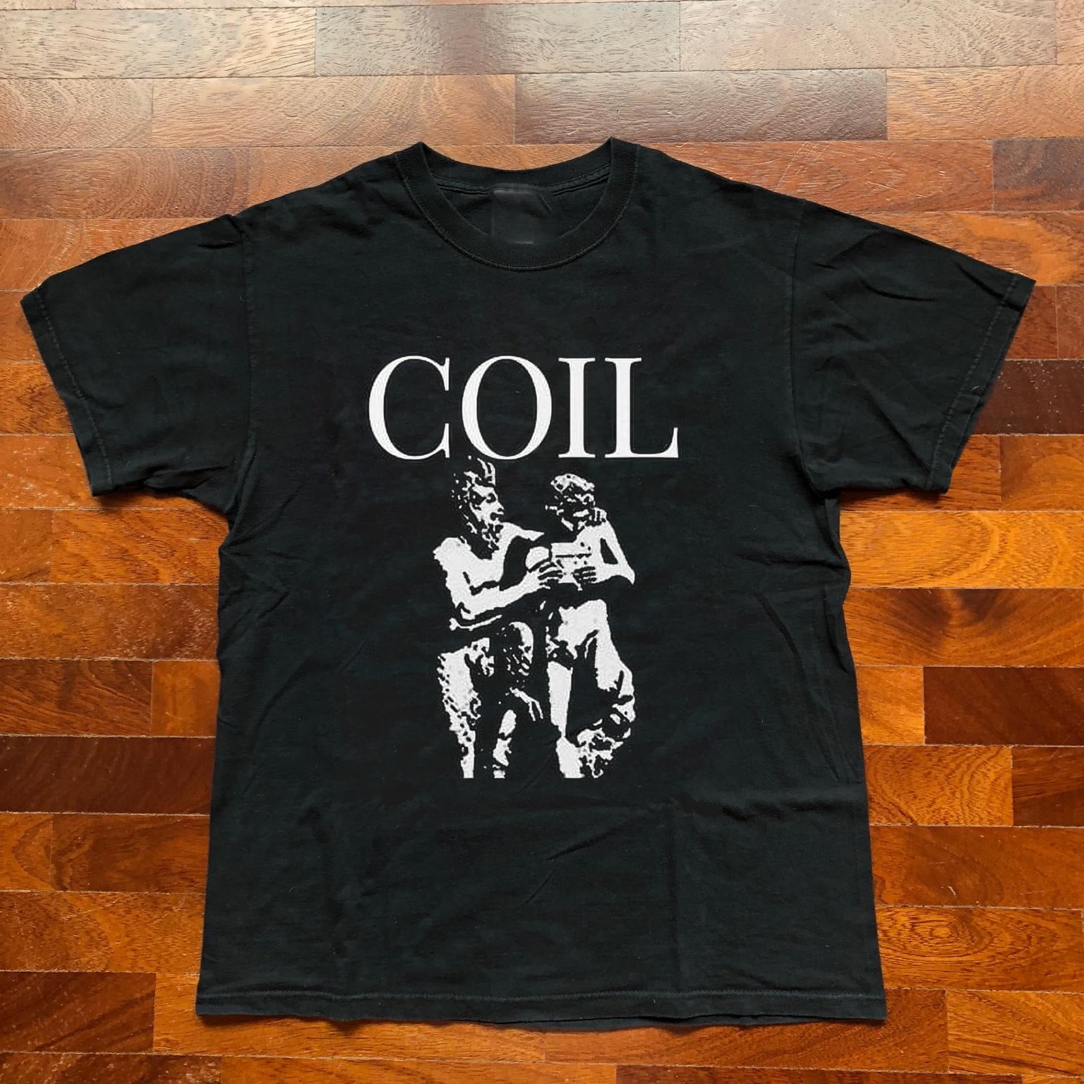 Coil Band - Vintage Band Shirt Short Sleeve Black All Size Shirt AR108 ...