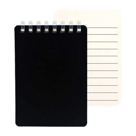 Coil Binding Notebook 128 Pages Lined/Dotted/Gridded/Unruled Pocket ...