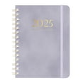 Coil Planner for Office, 2025 Weekly Diary Notebook for Workplace, A5 ...