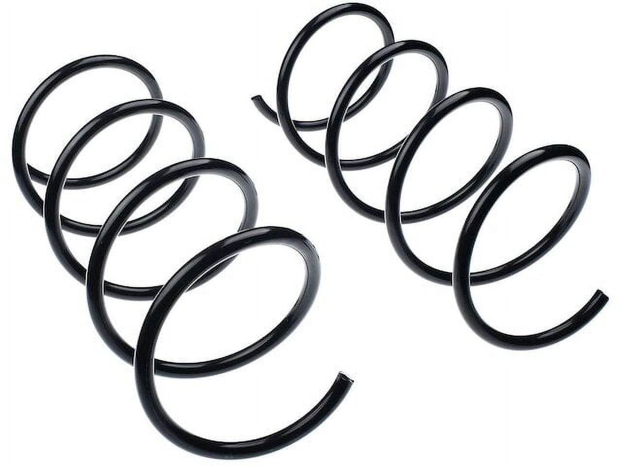 Coil Spring Set 2 - Compatible with 2002 - 2007 Mercedes-Benz C230 2003 ...
