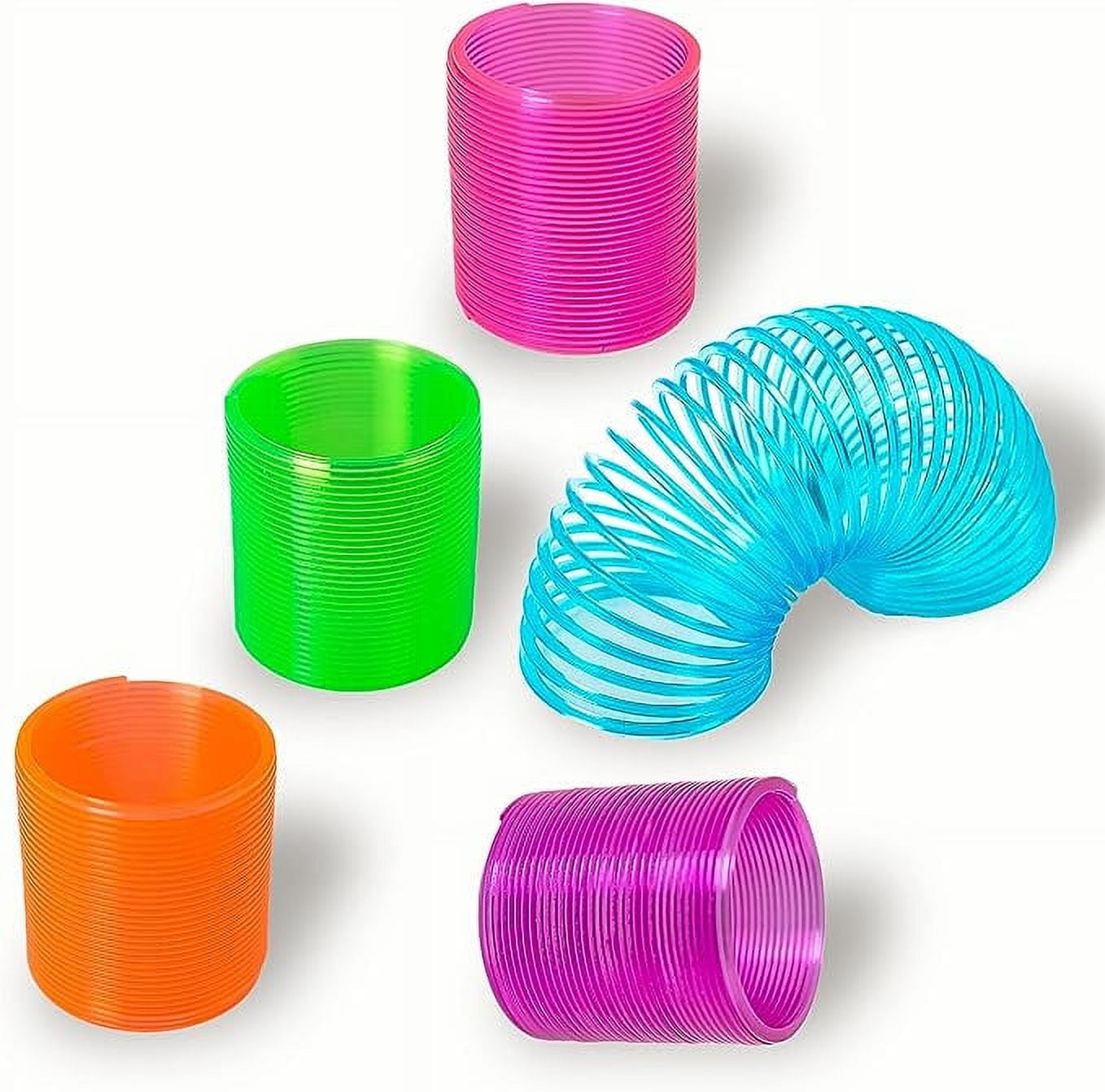 Coil Spring Toy - 100 Pcs Coil Spring - Party Favors for Kids - Easter ...