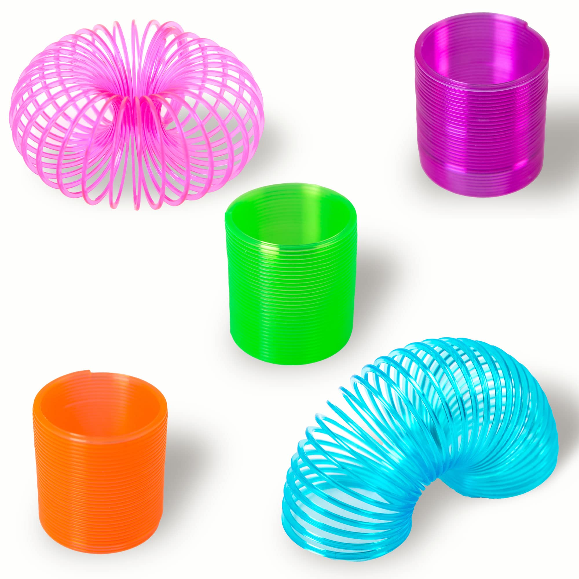 Coil Spring Toy - 25 Pcs - Kids Party Favor - Bulk Coil Springs for ...