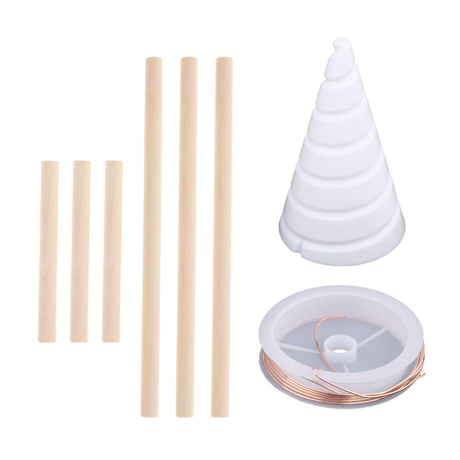 Coil Winding Jig, Copper Gardening Antenna and 6 Wooden Rods for ...