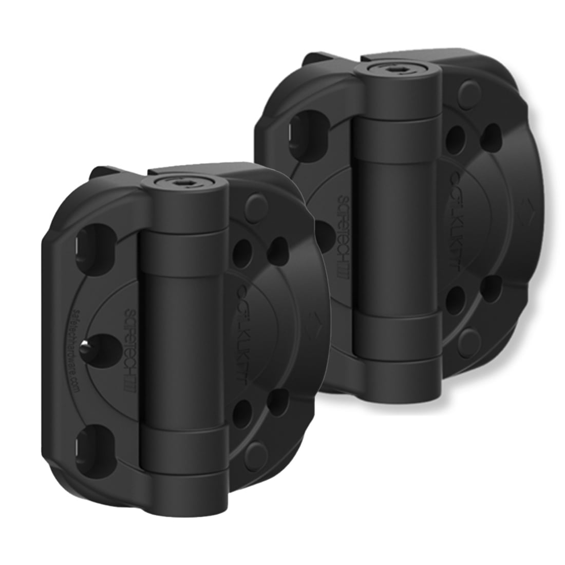 Safetech Hardware CoilKlik Self-Closing Gate Hinges | Self-Aligning ...