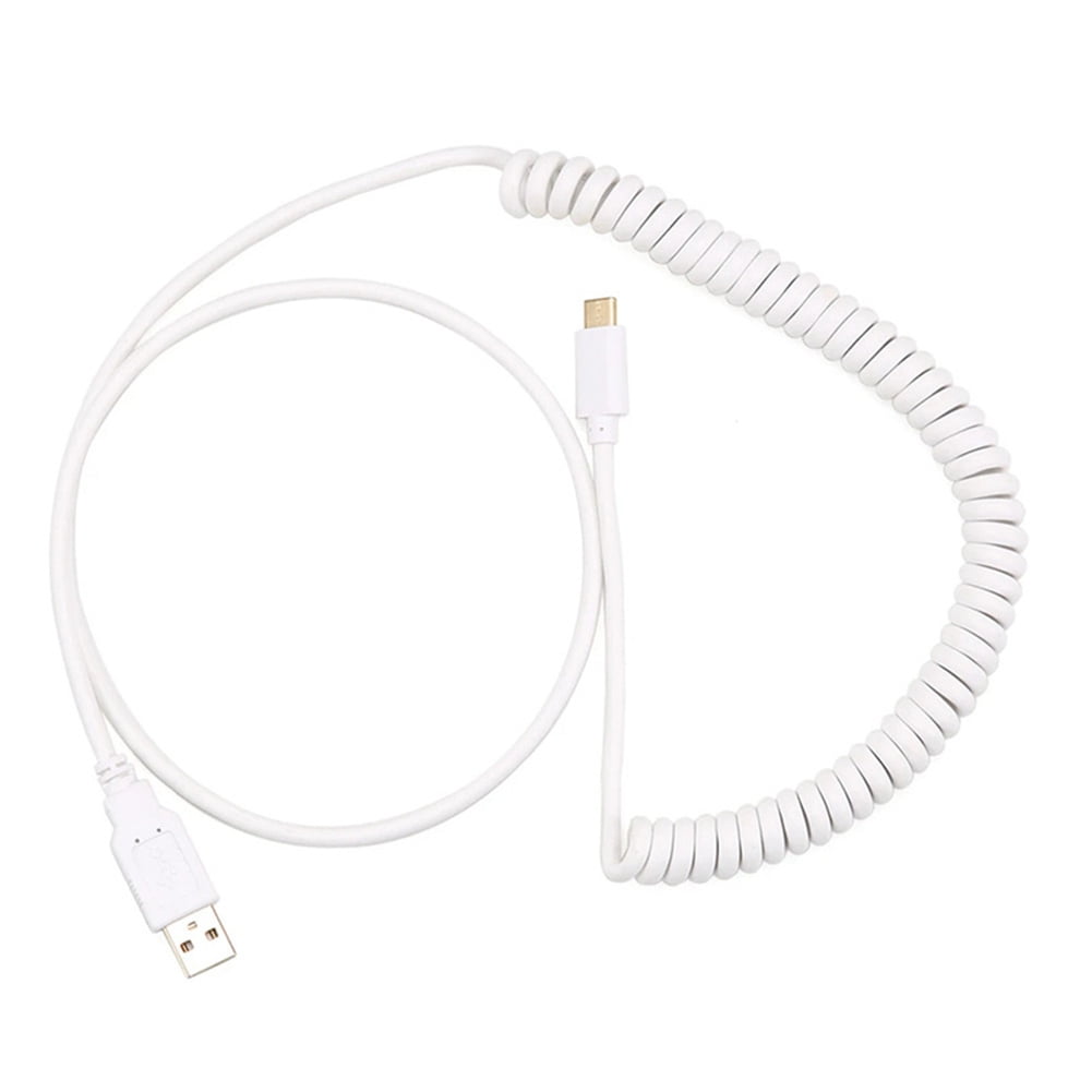 Coiled Cable Type C Wire Mechanical Keyboard GH60 USB C Cable Type C ...