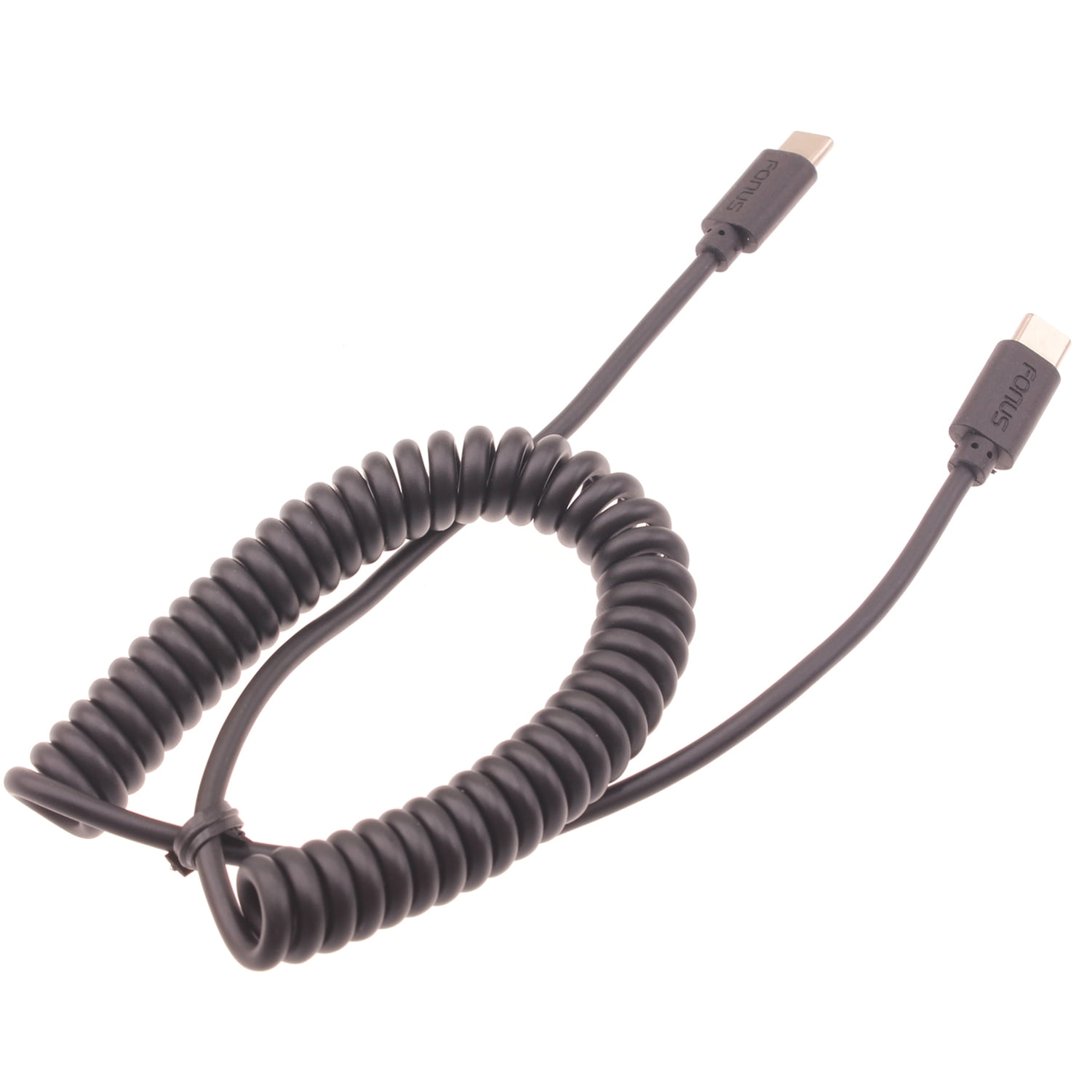 Coiled Cable for T-Mobile REVVL 6x/Pro 5G - USB-C to TYPE-C Fast ...