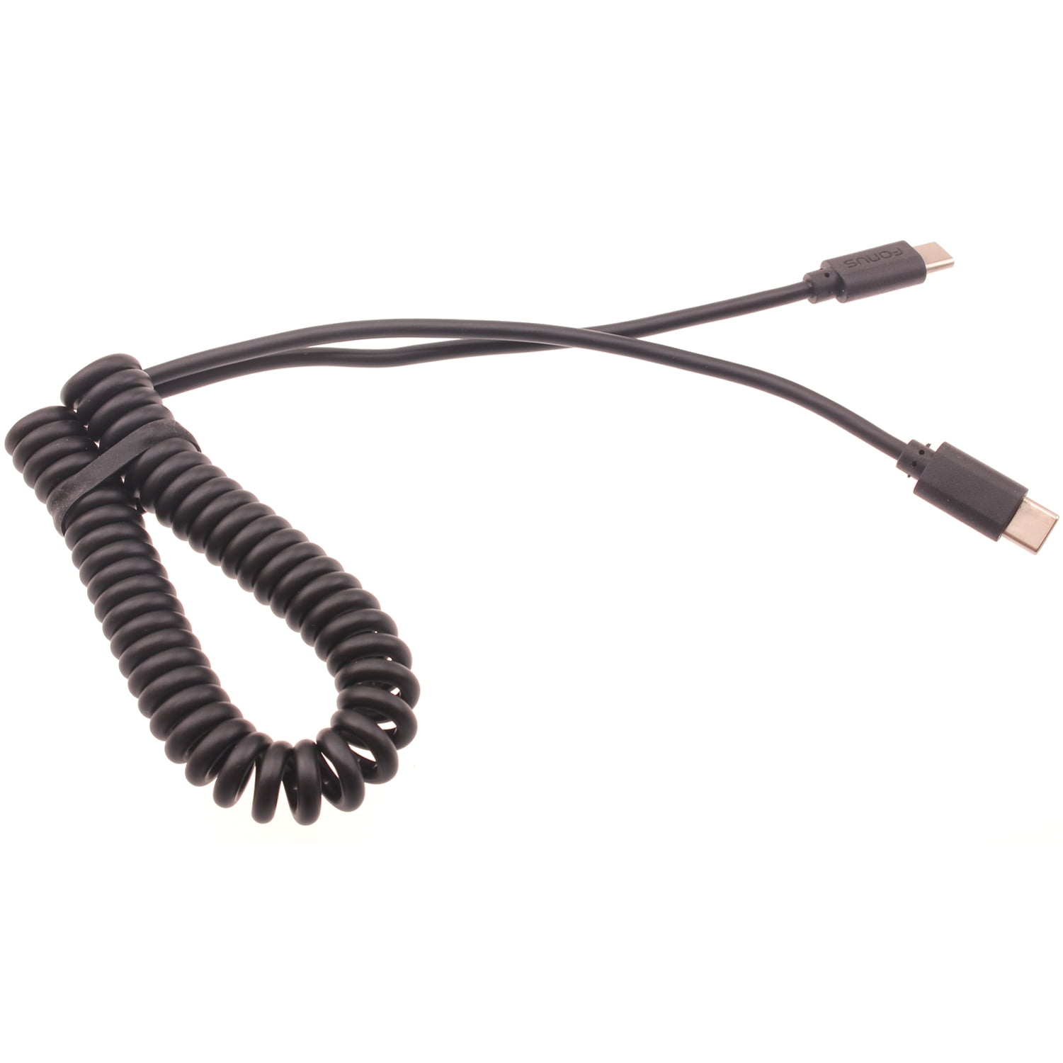 Coiled Cable for T-Mobile REVVL Tab - USB-C to TYPE-C Fast Charger Cord ...